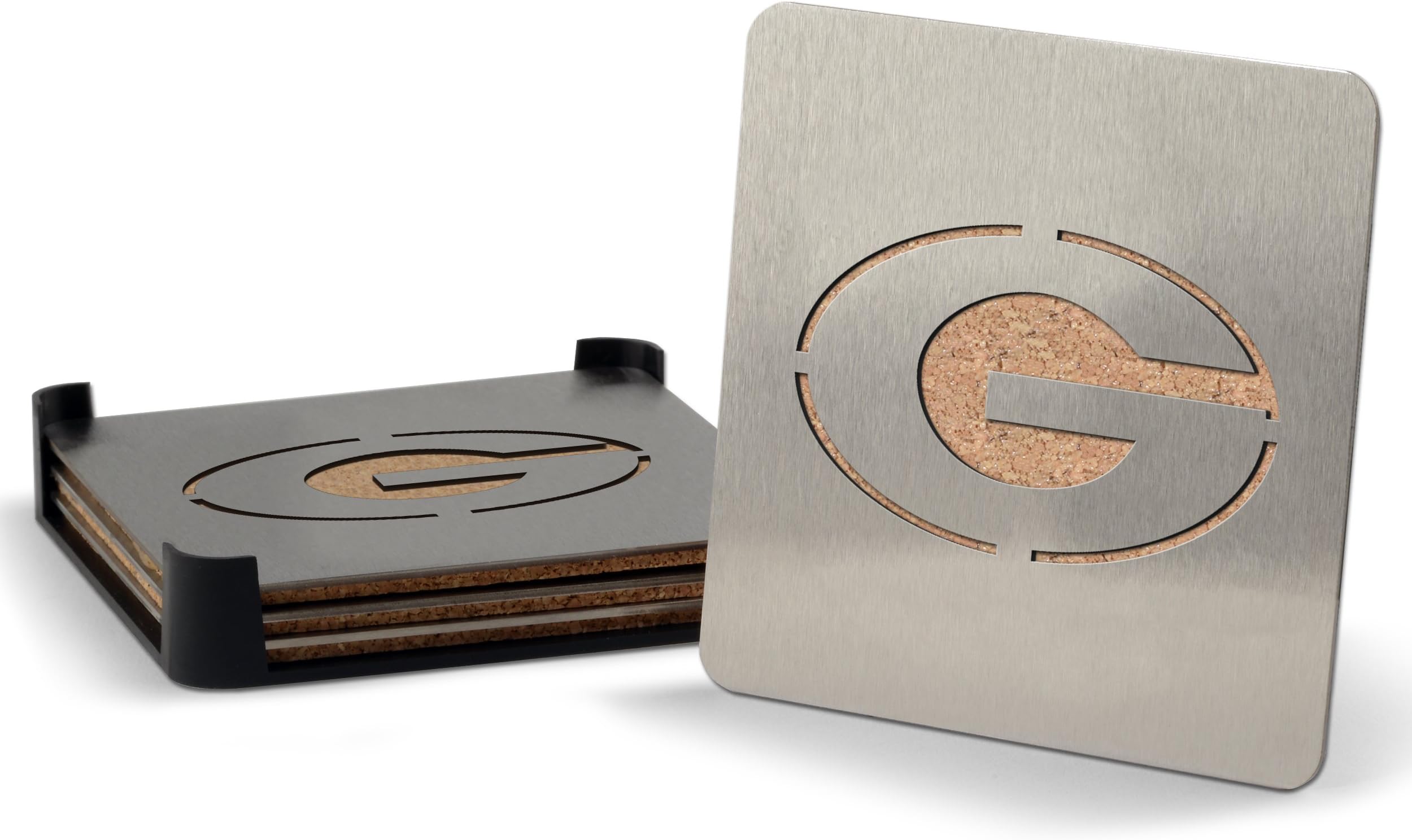 Amazon.com: University of Georgia Set of 2 Car Coasters by Magnolia ...