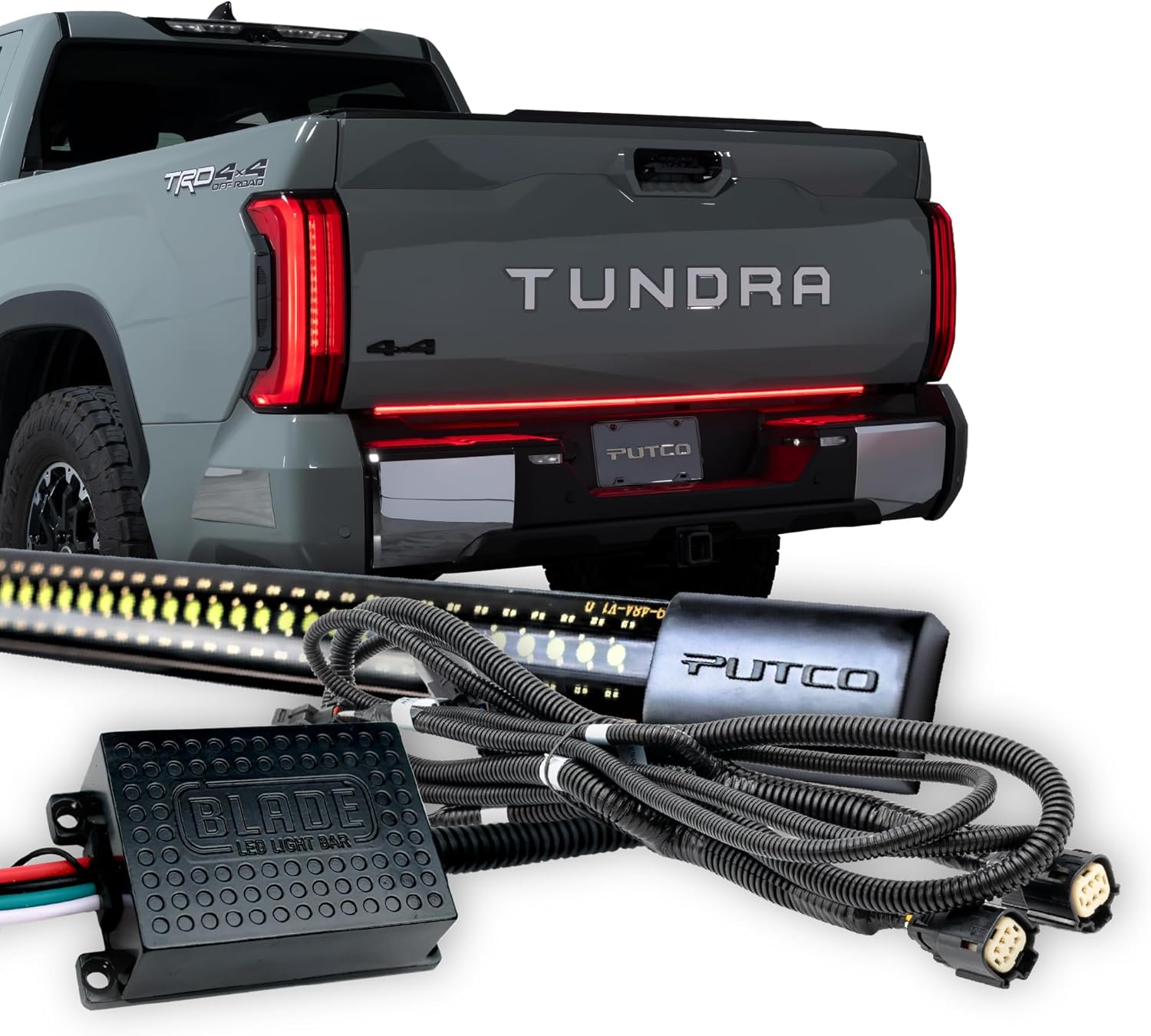 Amazon.com: Putco 60" Blade LED Tailgate Light Bar Red/White LEDs ...