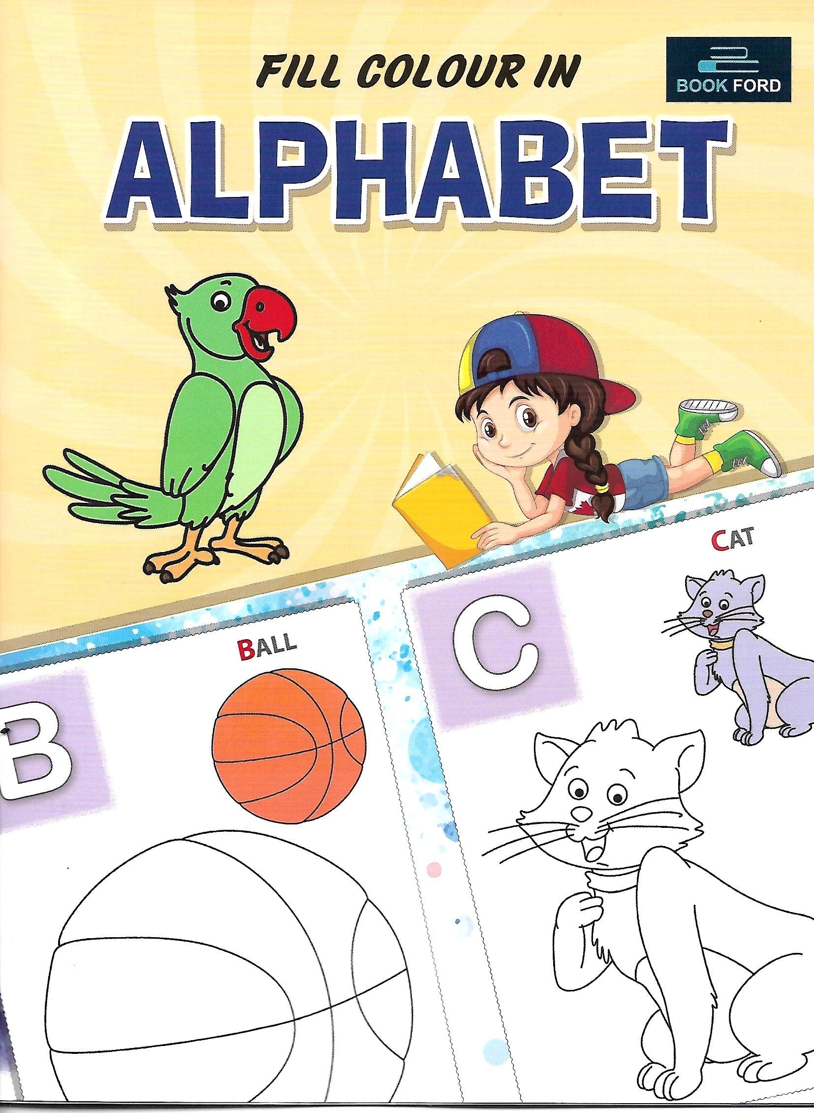 Buy FILL COLOUR IN ALPHABET Book Online at Low Prices in India | FILL ...