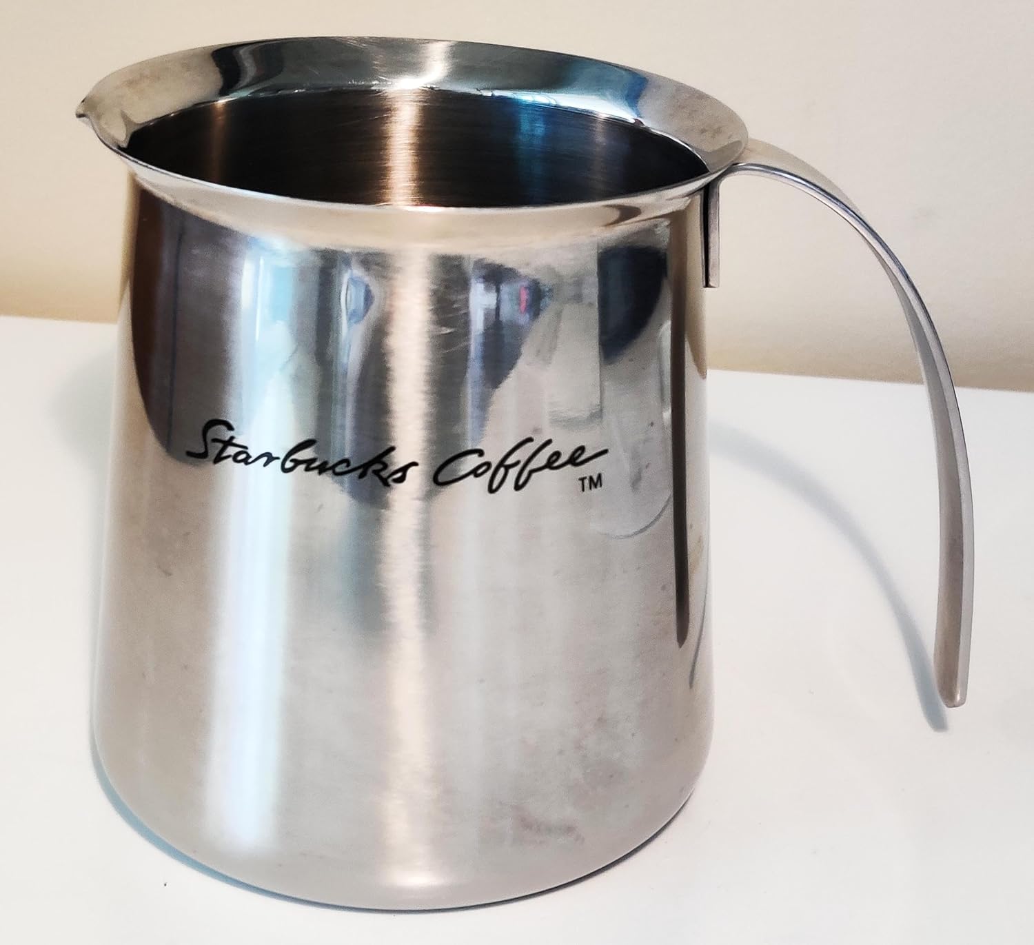 Amazon.com: Starbucks Coffee Stainless Steel Frothing Pitcher with ...