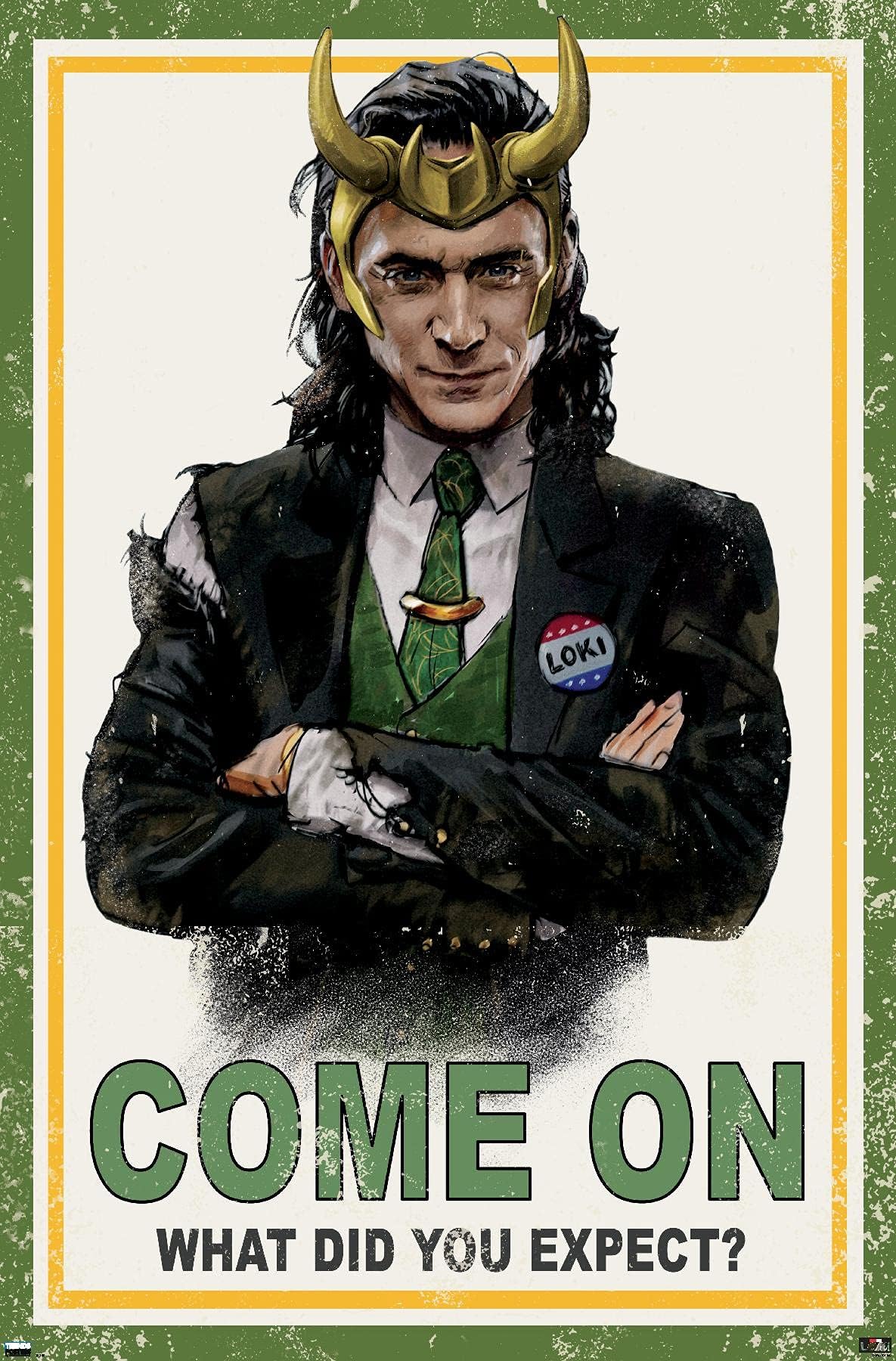 Amazon.com: Trends International Marvel Loki - One Sheet Wall Poster ...