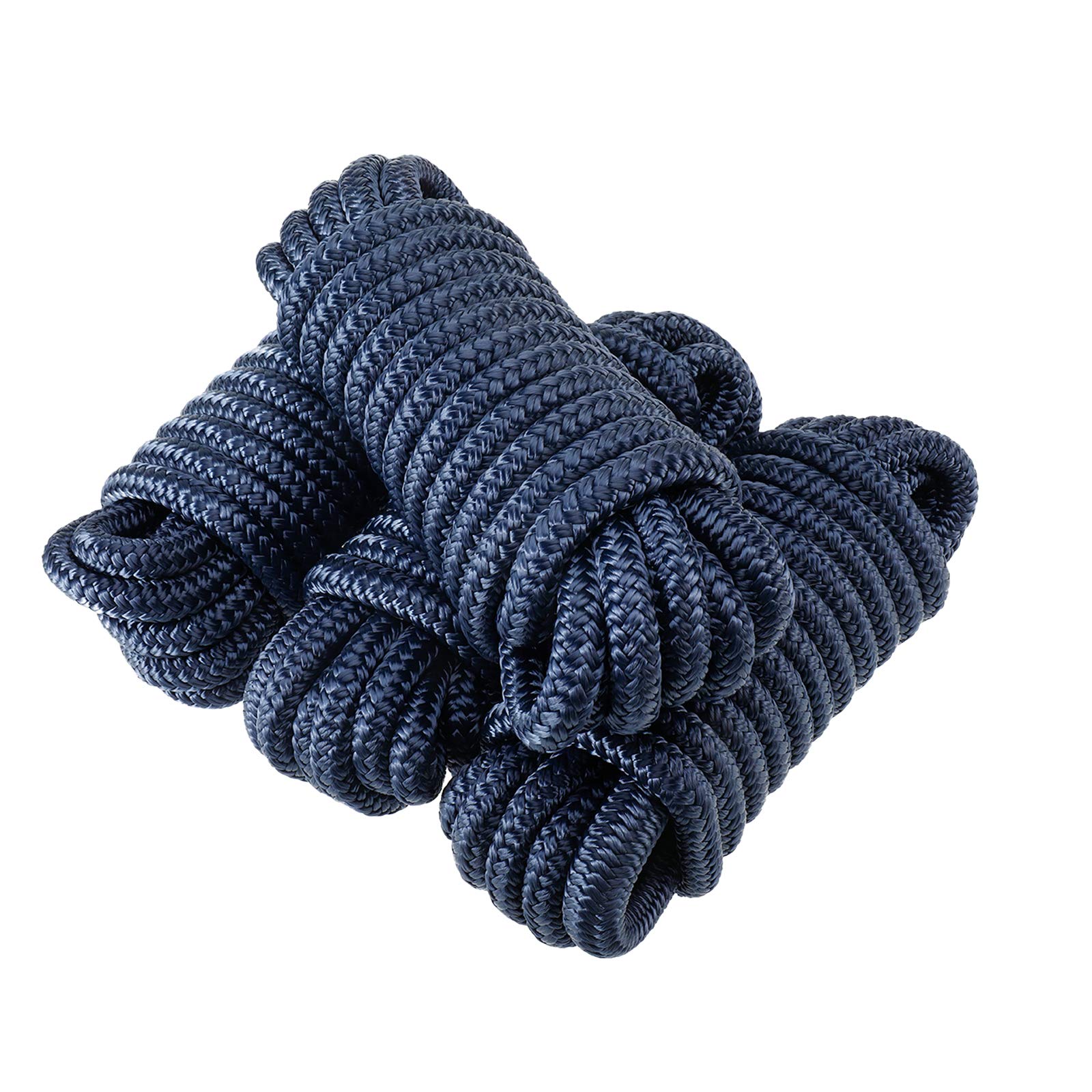 Snapklik.com : Amarine Made Dock Lines, 4pcs Boat Dock Lines 1/2 X 25 ...