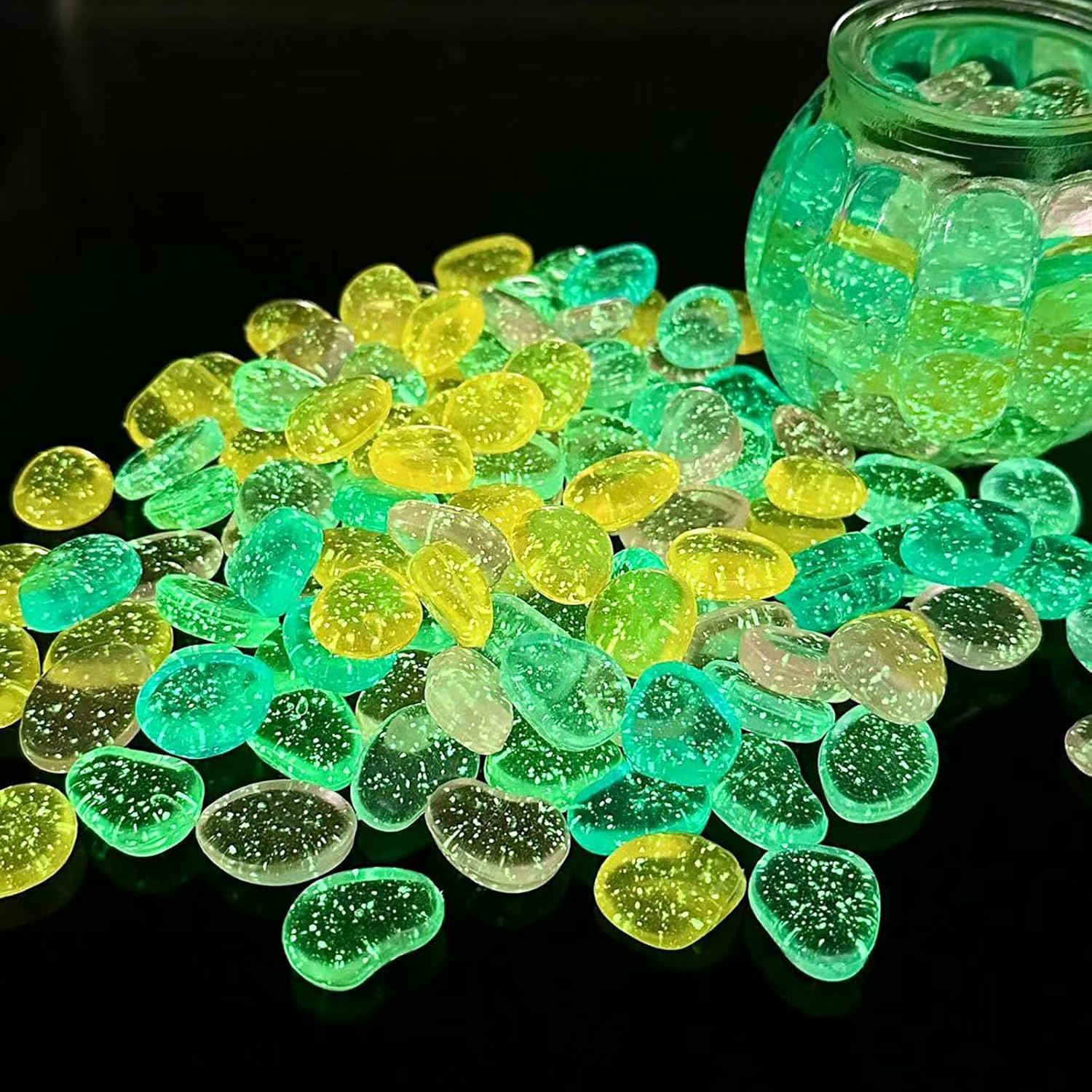 Amazon.com : CORYMAN Aquarium Decor Fish Tank Rocks Glow in The Dark ...