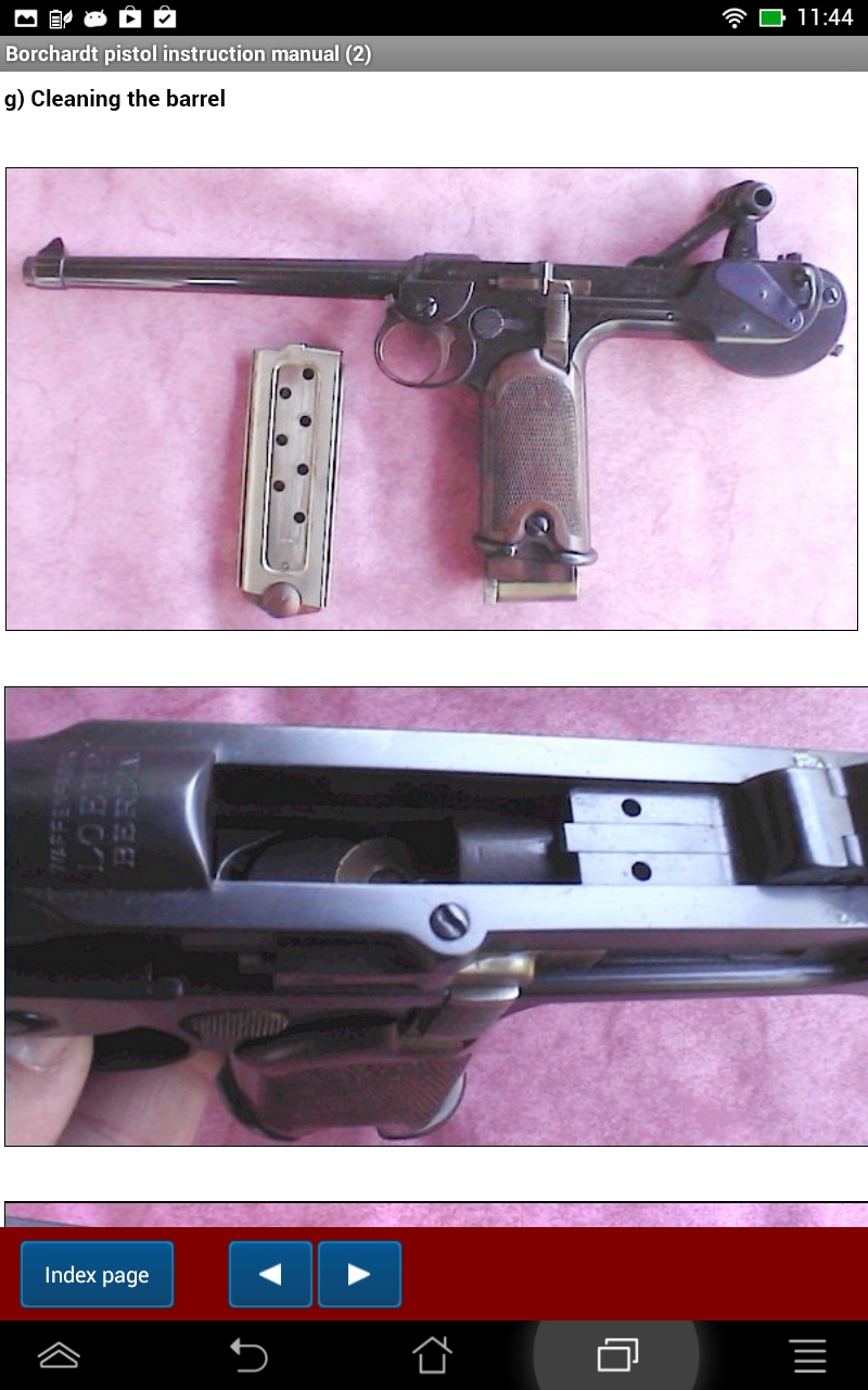 THE BORCHARDT PISTOL EXPLAINED:Amazon.in:Appstore for Android