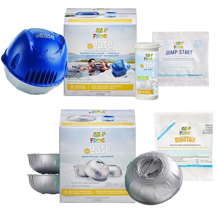 Buy Spa Frog @Ease Floating System and 3 Refill SmartChlor Ease ...