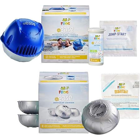 Amazon.com : FROG® @Ease® Floating Sanitizing System for Hot Tubs ...