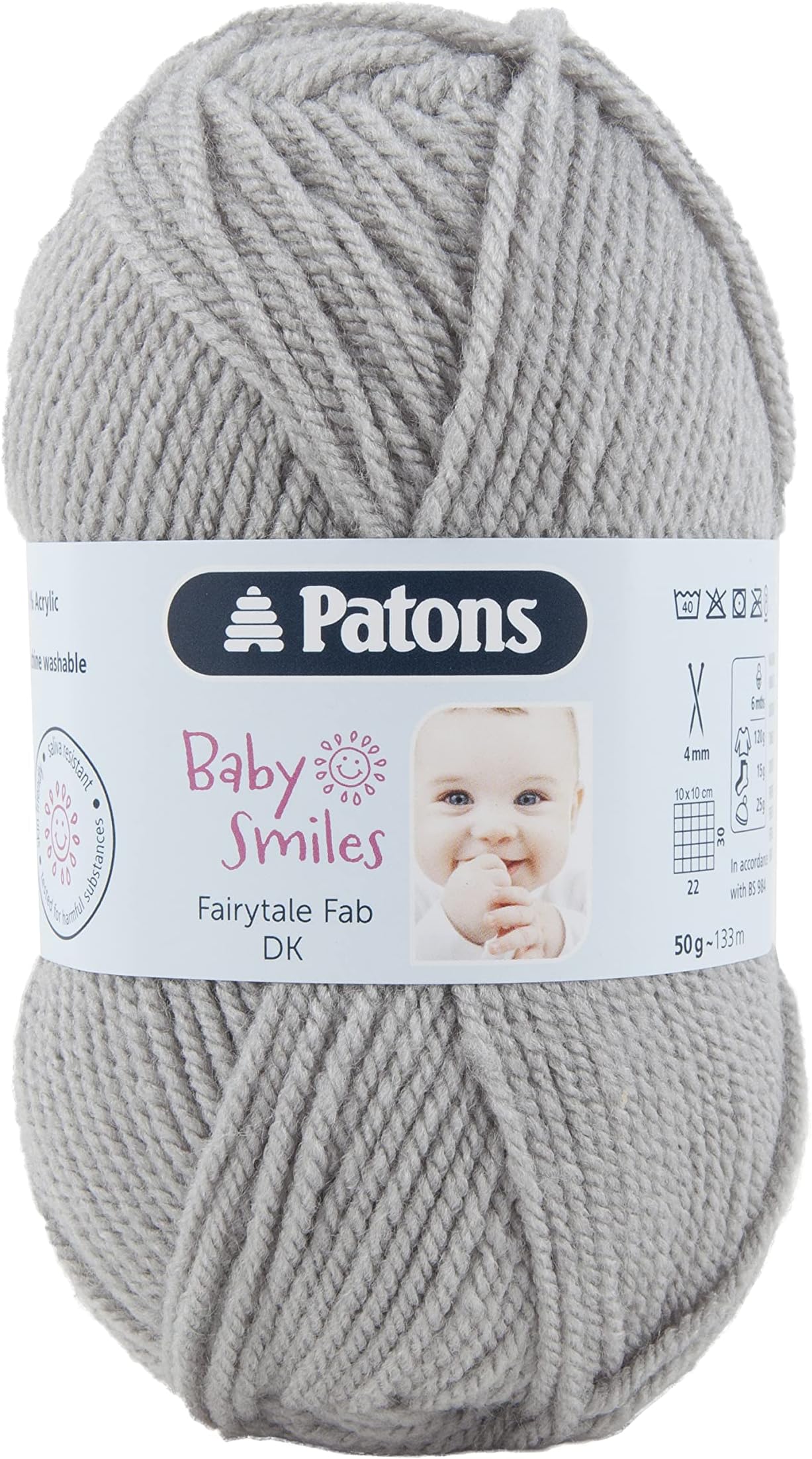 Patons Fairytale Fab DK, Vanilla (1021), 50g : Amazon.co.uk: Home & Kitchen