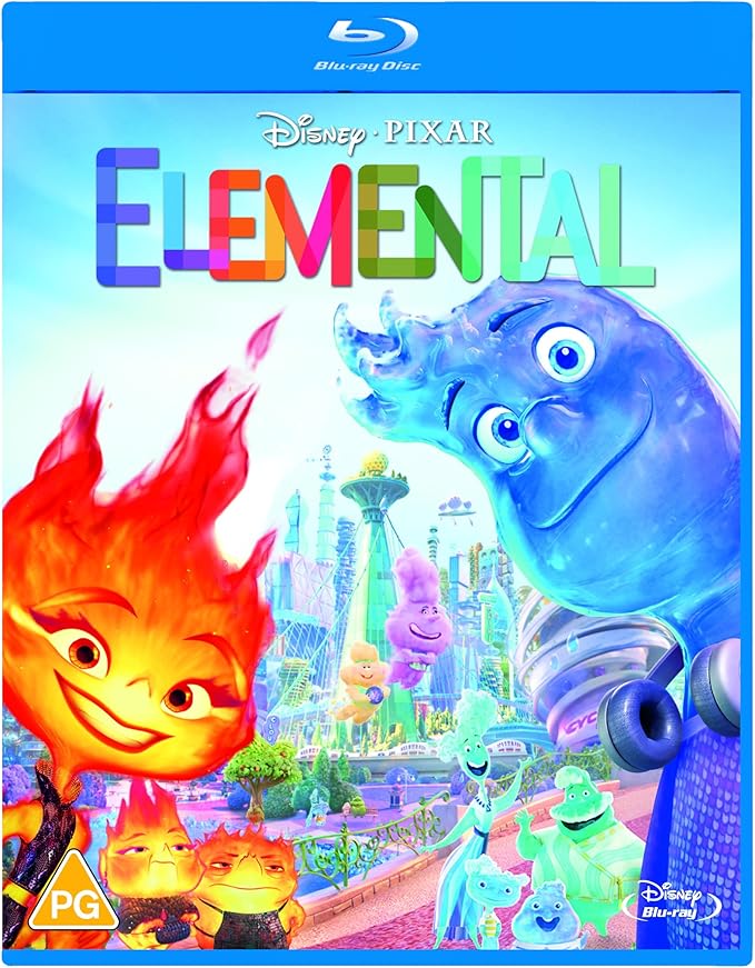 Amazon: Disney Pixar's Elemental [Blu-ray] [Region Free]: DVD et Blu ...