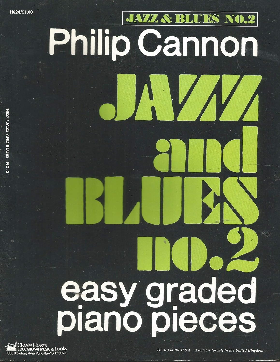 Philip Cannon Jazz and Blues No.3 Easy Graded Piano Pieces - Livros na ...
