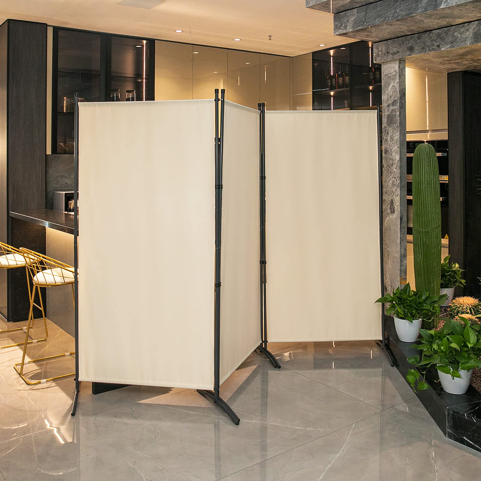 JVVMNJLK Indoor Room Divider, Portable Office Divider, Convenient ...