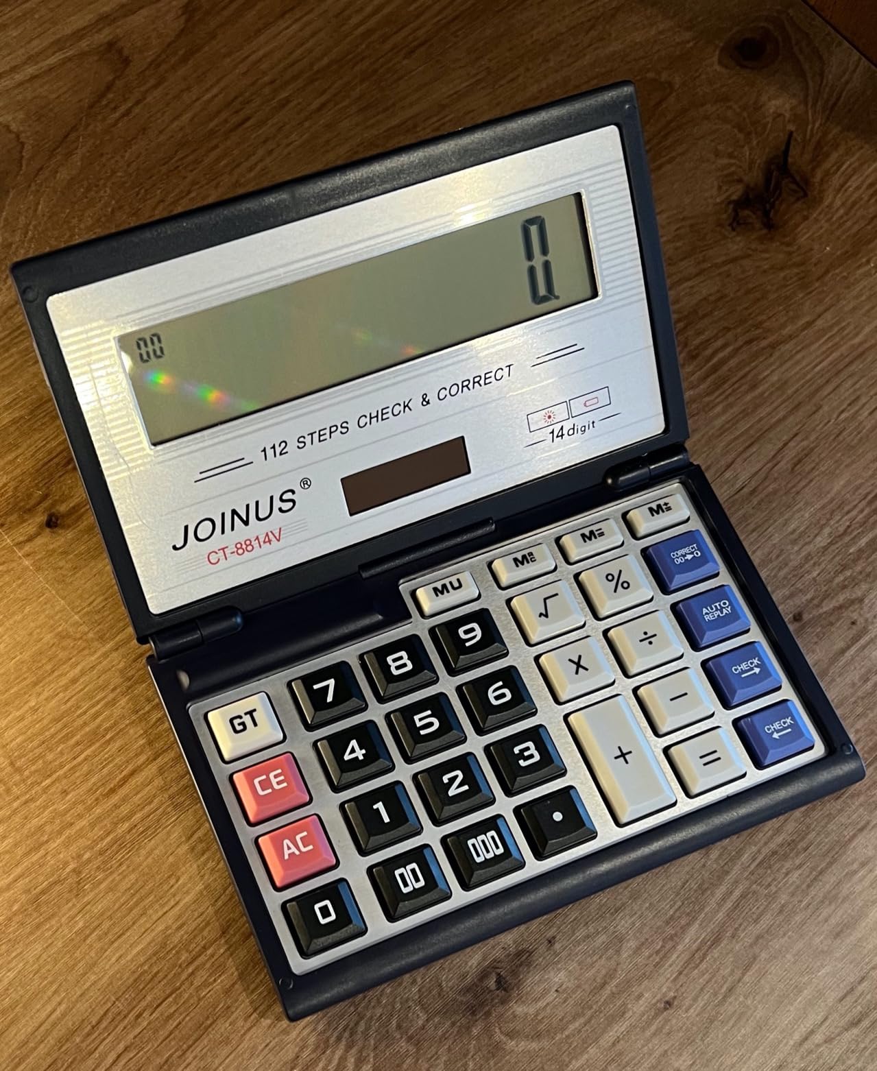 Maizoon Folding Portable Calculator with 14-Digit Large Screen Display ...
