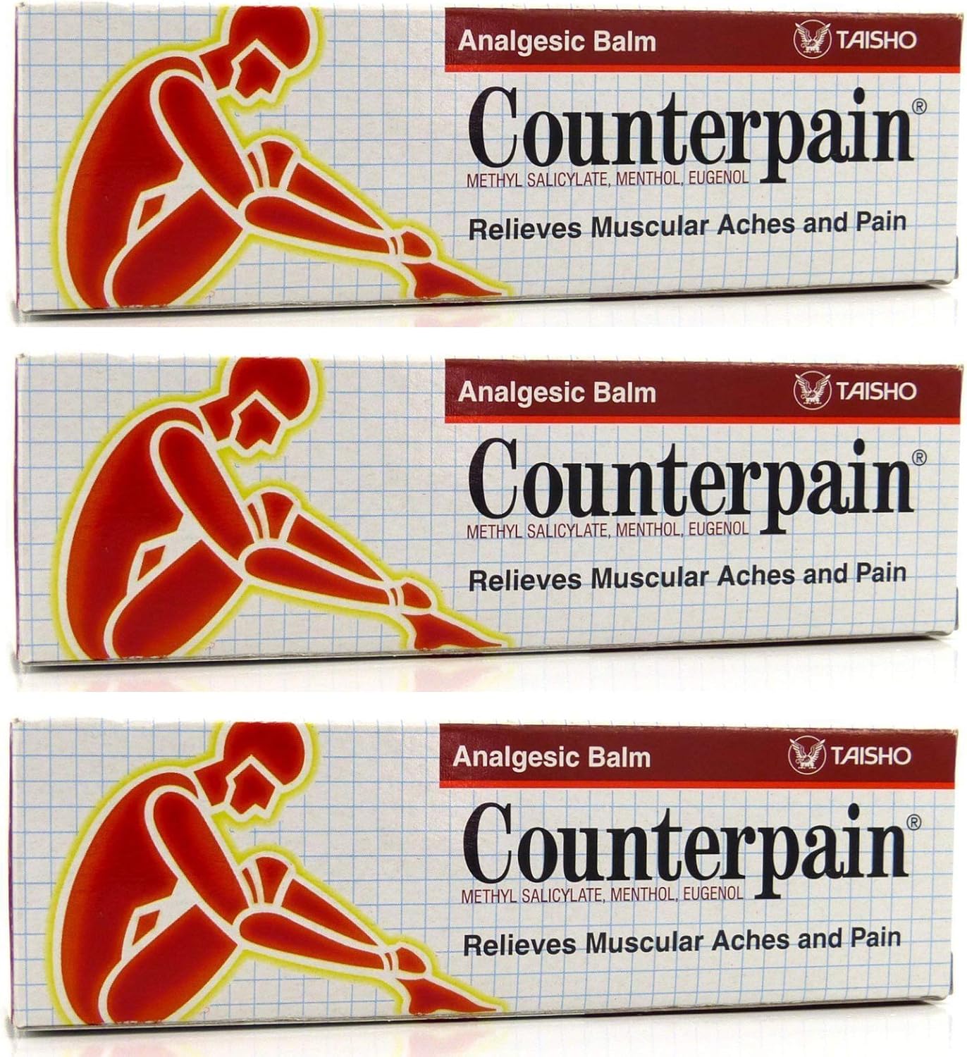 Counterpain Analgesic Balm Cream Warm 120g (3 pack) : Amazon.com.au: Beauty