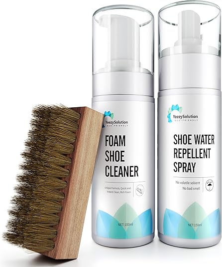 Amazon.com: EZSolution Shoe Cleaner Kit, 2-in-1 Sneaker Foam Cleaning ...