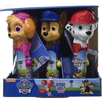 BIP Paw Patrol Pop Up Lollipop (3 Supplied): Amazon.co.uk: Toys & Games