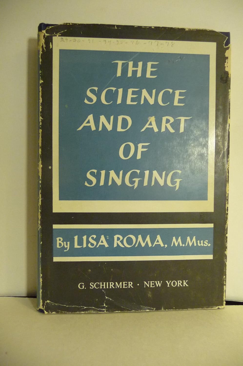 The Science and Art of Singing: Roma, Lisa: Amazon.com: Books