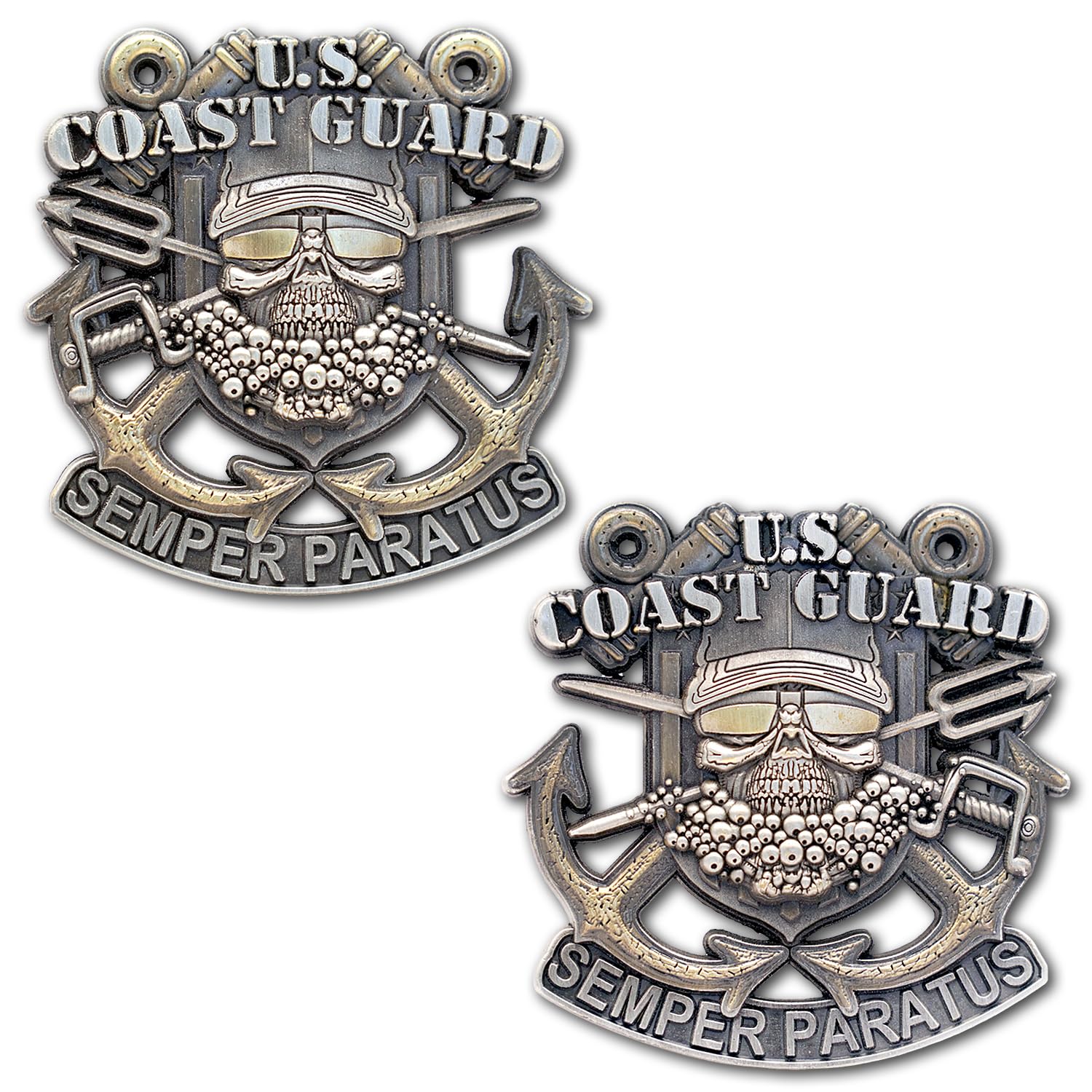 Amazon.com: USCG Semper Paratus Challenge Coin : Toys & Games