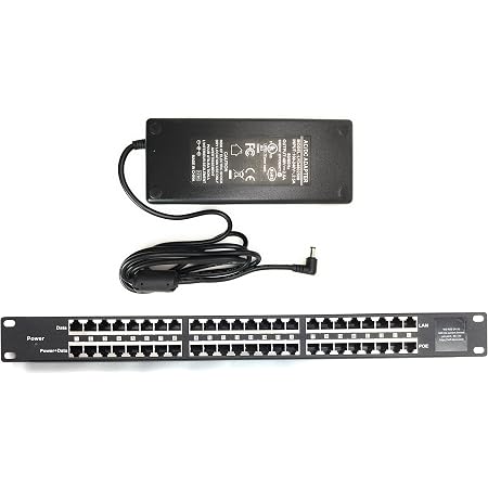 Amazon.com: PoE Texas - PoE Injector - 12 Port Gigabit Passive Midspan ...