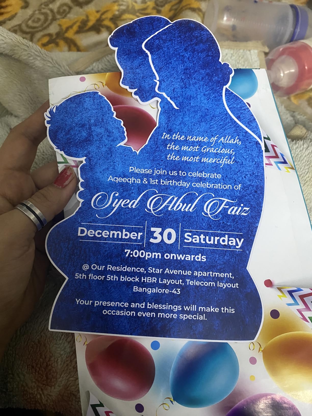 PrintFixels - Customized Kids Birthday Invitation Cards with Envelope I ...