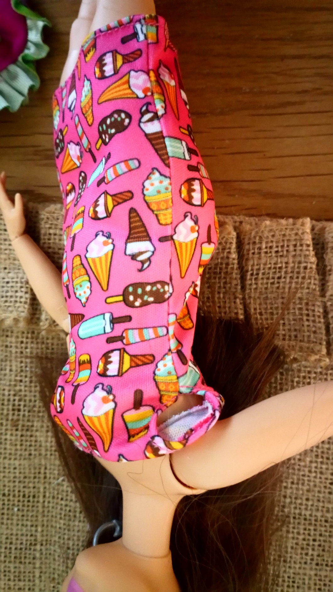 Barbie Extra Doll #9 in Blue Ruffled Jacket with Pet Crocodile, Long ...