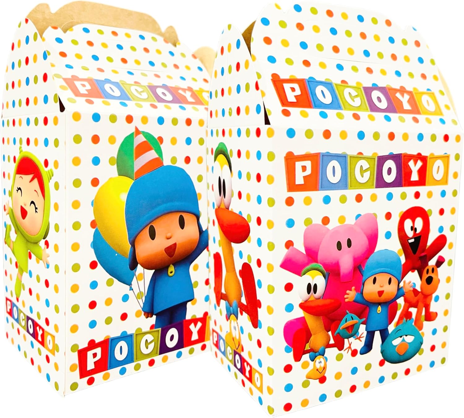 20 Cajas para Dulceros Personaje Pocoyo bebe para Fiesta Aguinaldos ...