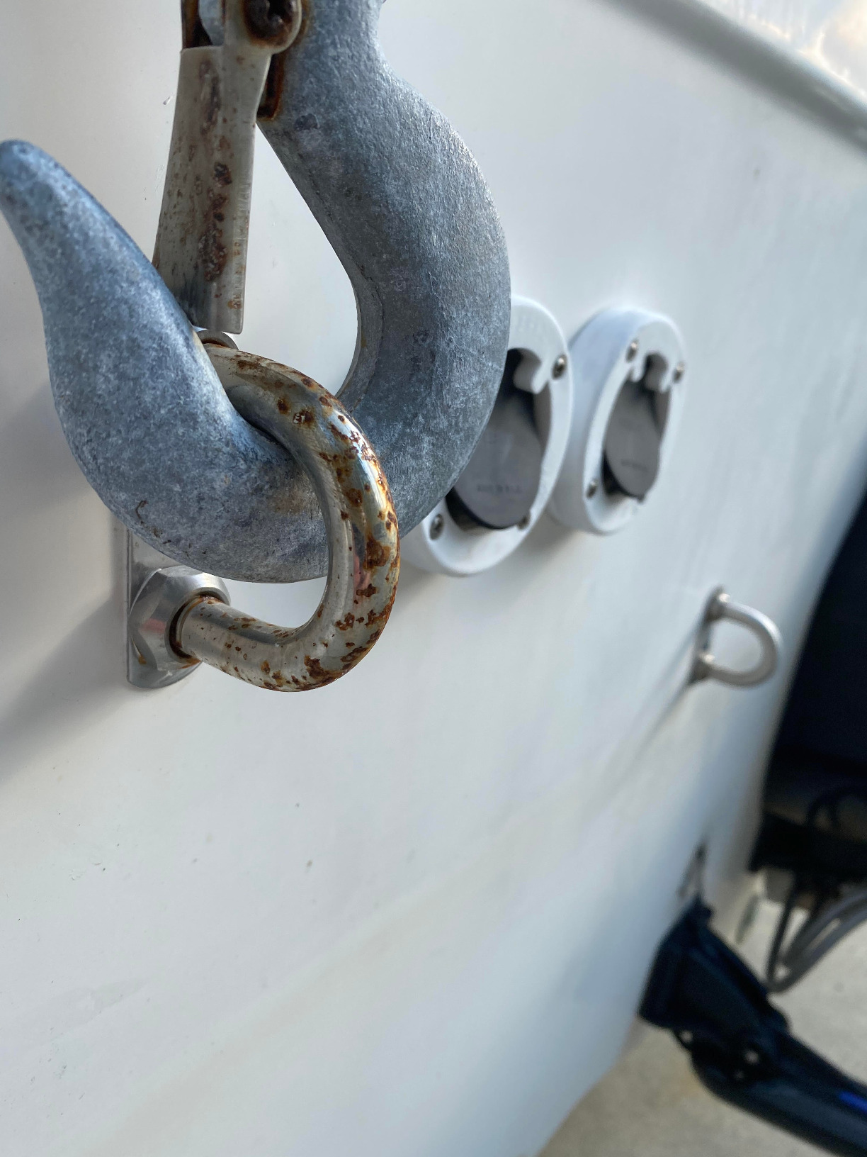 Amazon.com : Amarine Made Stainless Steel Marine Boat Stern Bow Eye Tie ...