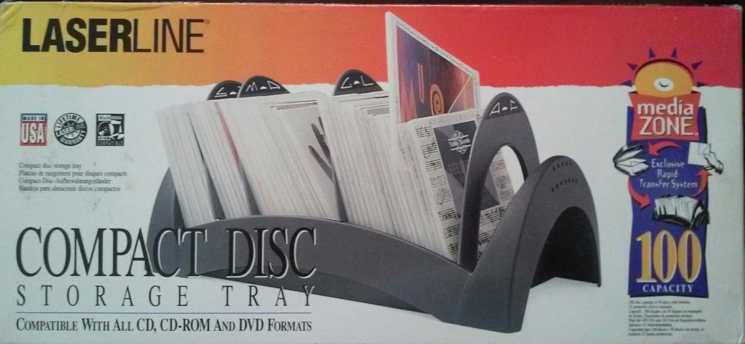Laserline Compact Disc Storage Tray : Amazon.ca: Office Products