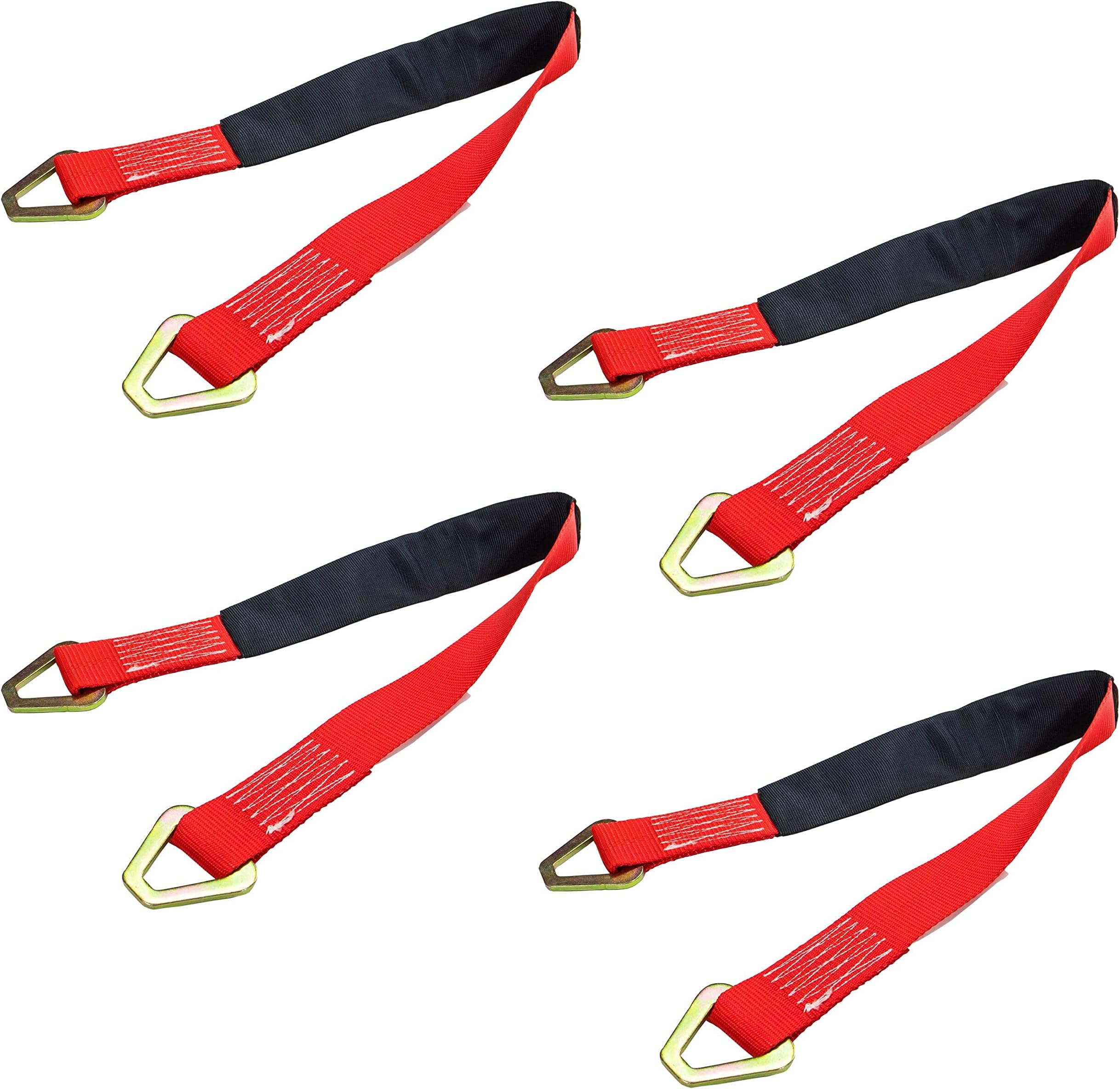 Amazon.com: US Cargo Control Axle Strap, 2 Inch X 3 Foot Red Axle Strap ...