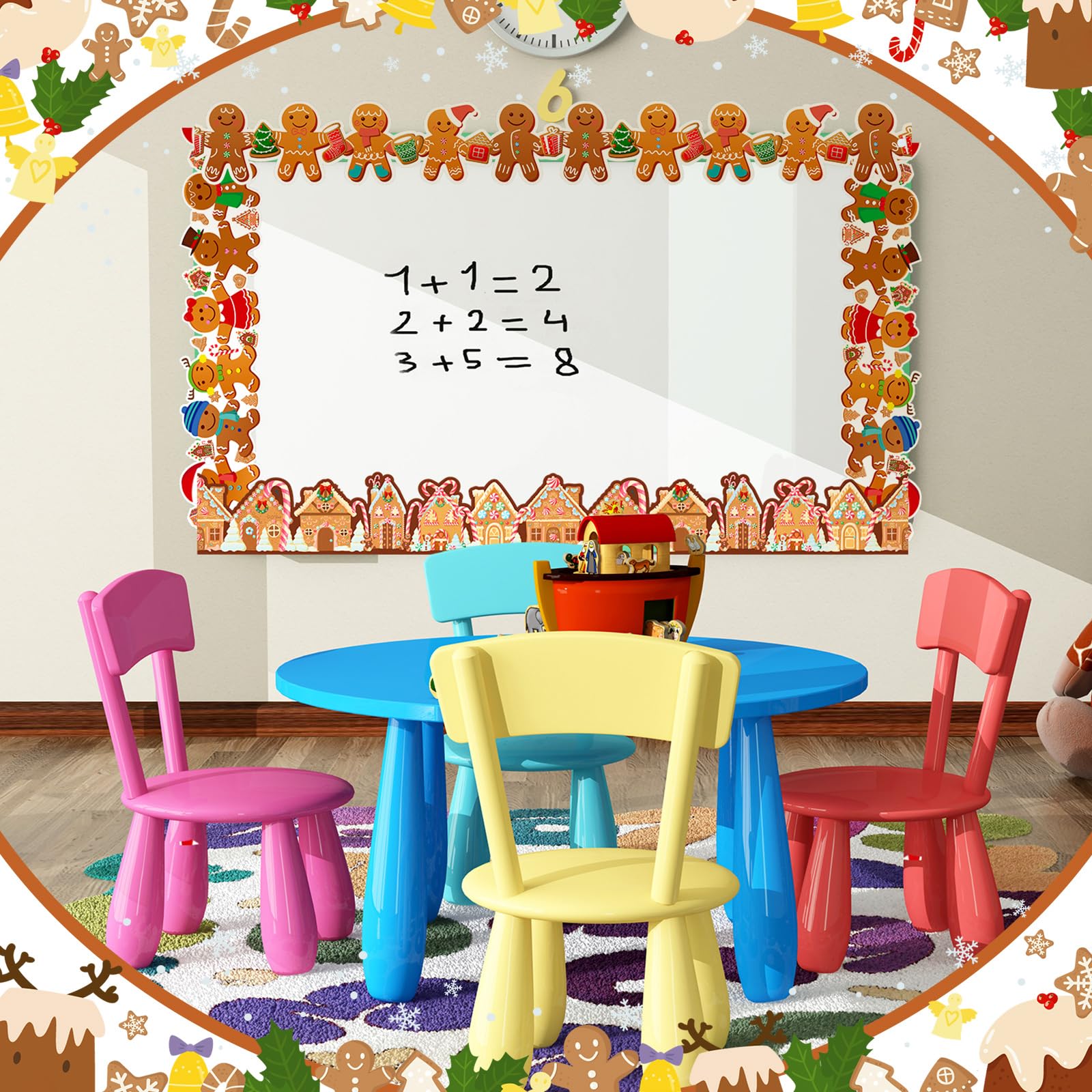 Gingerbread Bulletin Board Gingerbread Men Bulletin Board Christmas ...