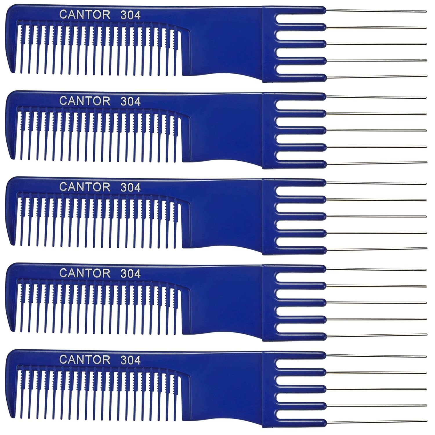 Amazon.com : Lift Teasing Comb and Hair Pick 5 Pack Stainless Steel ...