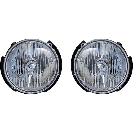 KarParts360 Compatible With Jeep Wrangler Headlight Assembly 2007-2018 ...