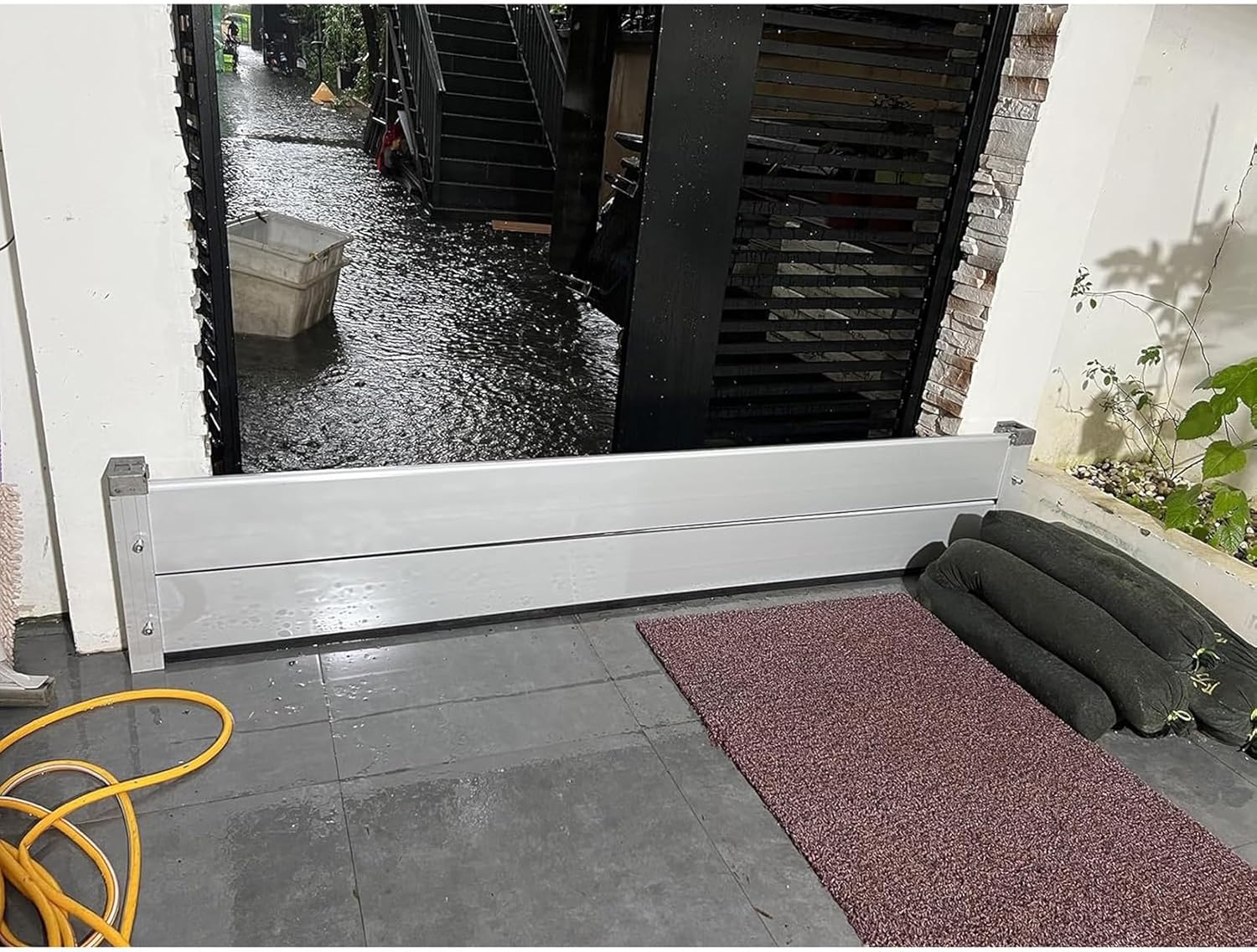 Amazon.com: Garage Doorway Flood Control Barrier, Height 20/40/60/80cm ...