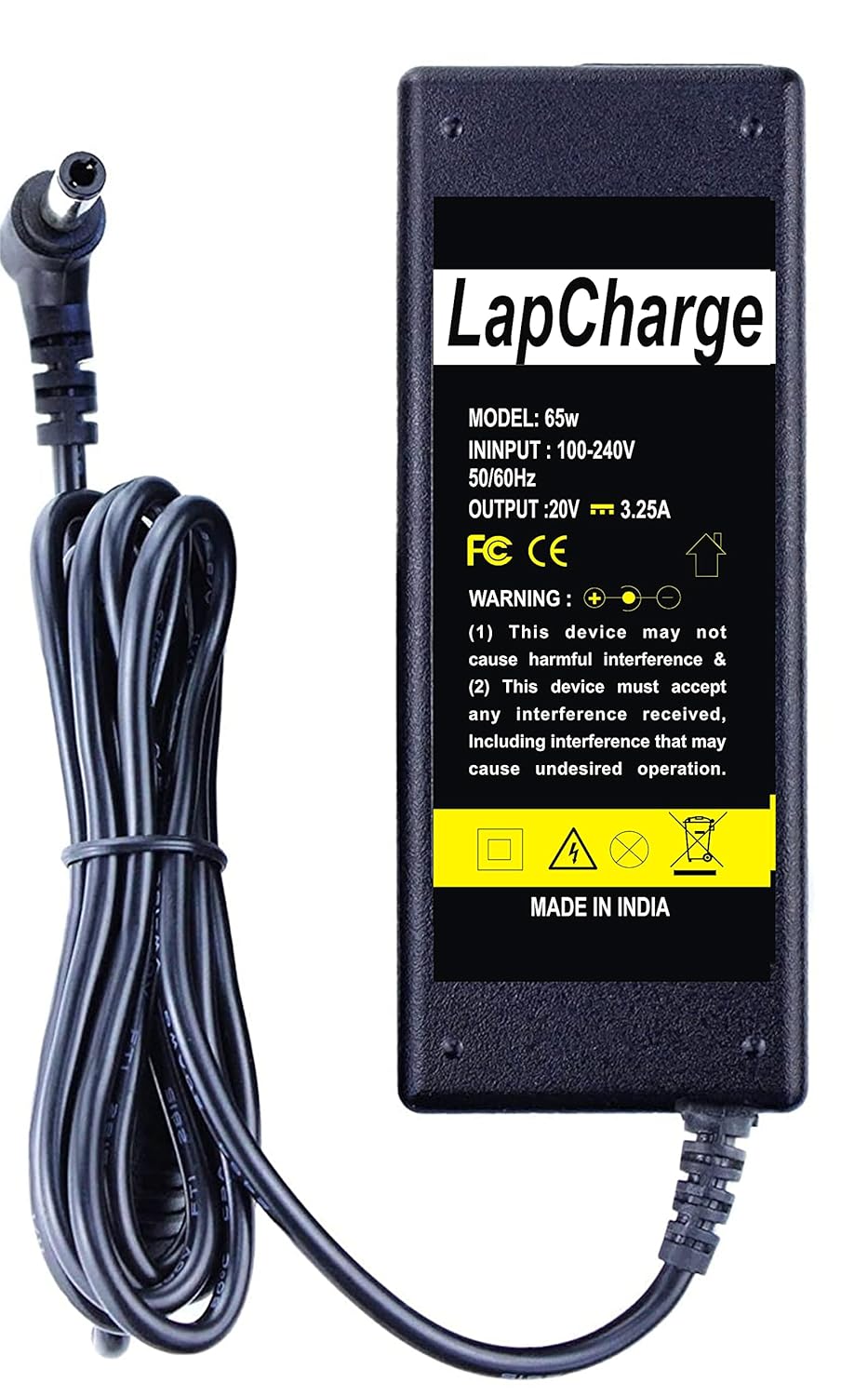 LapCharge Laptop Charger for Lenovo Ideapad Laptop G560A, G565, G570 ...