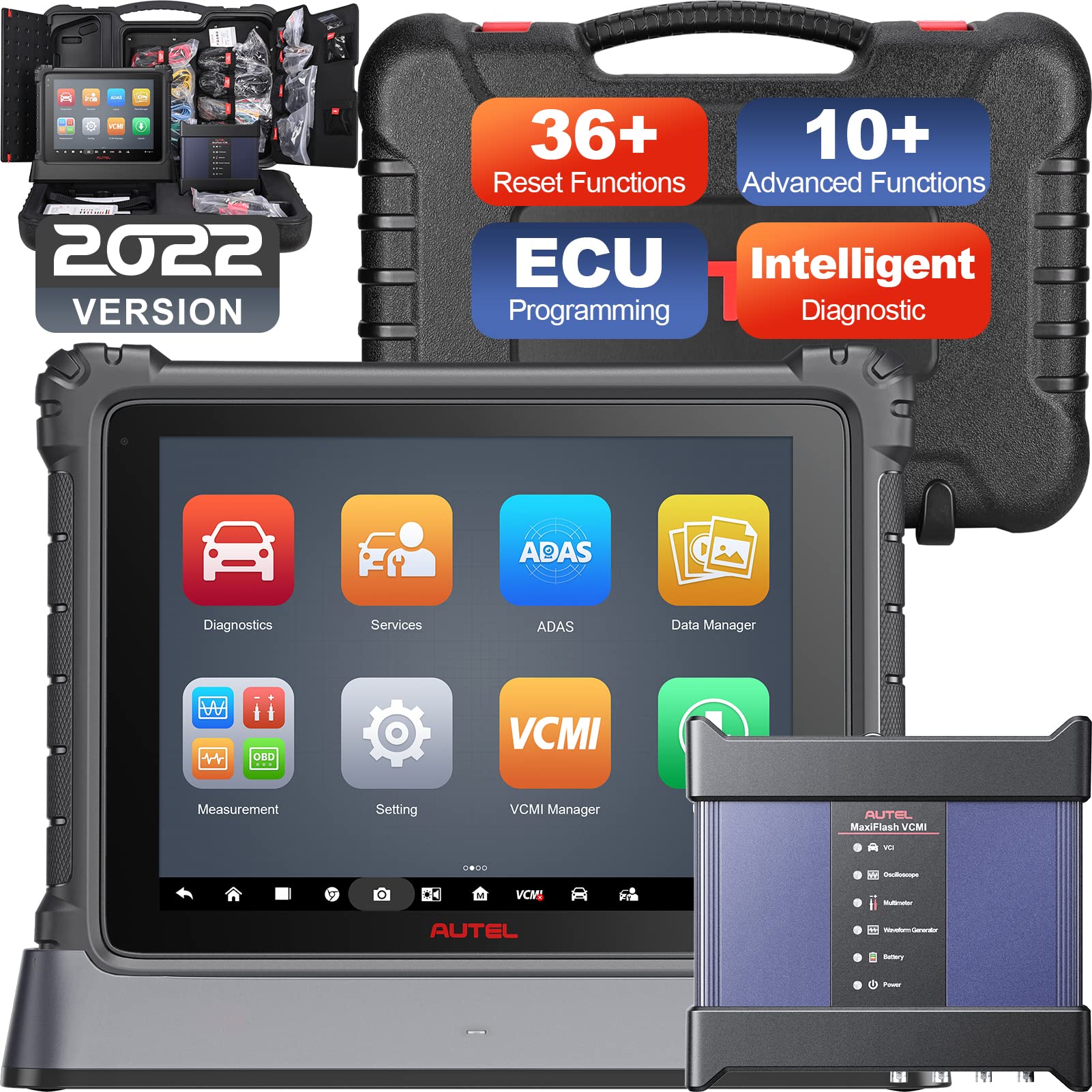 Buy Autel MaxiSys Ultra, 2022 MS Ultra Scanner with 5-in-1 VCMI, Super ...