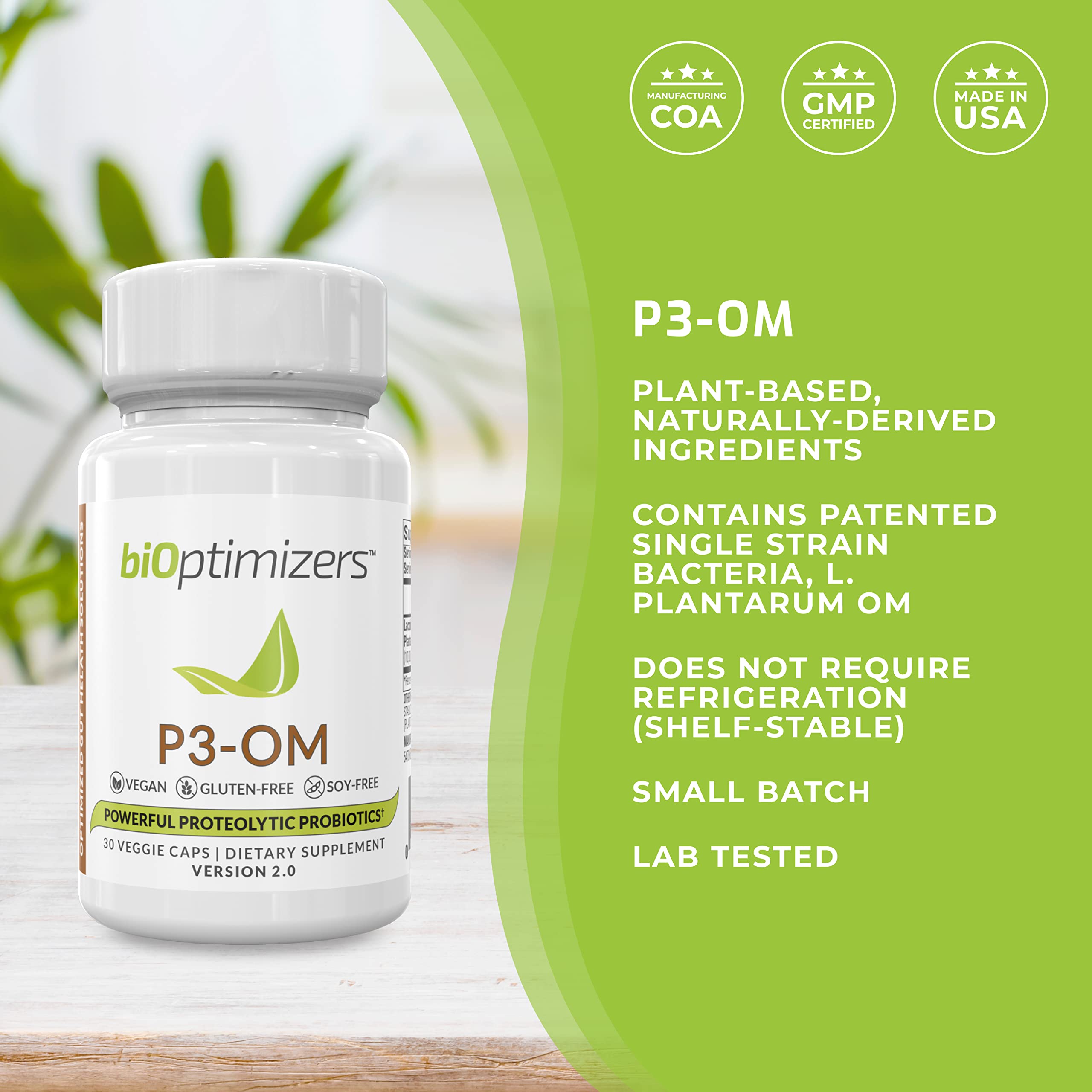 Snapklik.com : P3-OM - Proteolytic Probiotic And Prebiotic Supplement ...