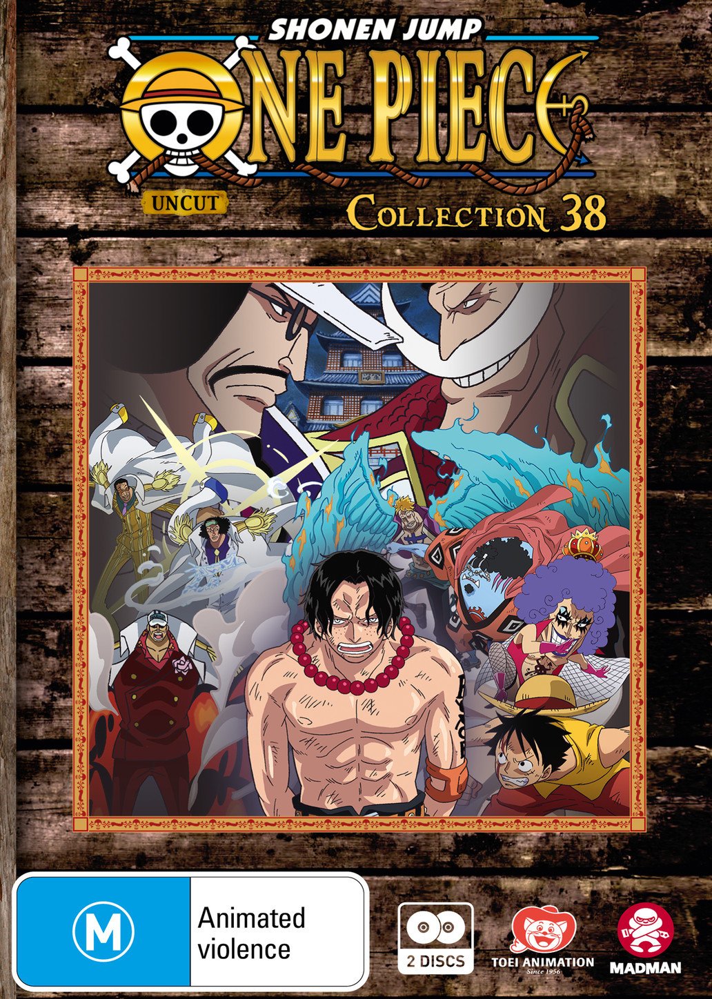 Amazon.com: One Piece: Collection 38 (Eps 457 - 468) ( One Piece: Wan ...