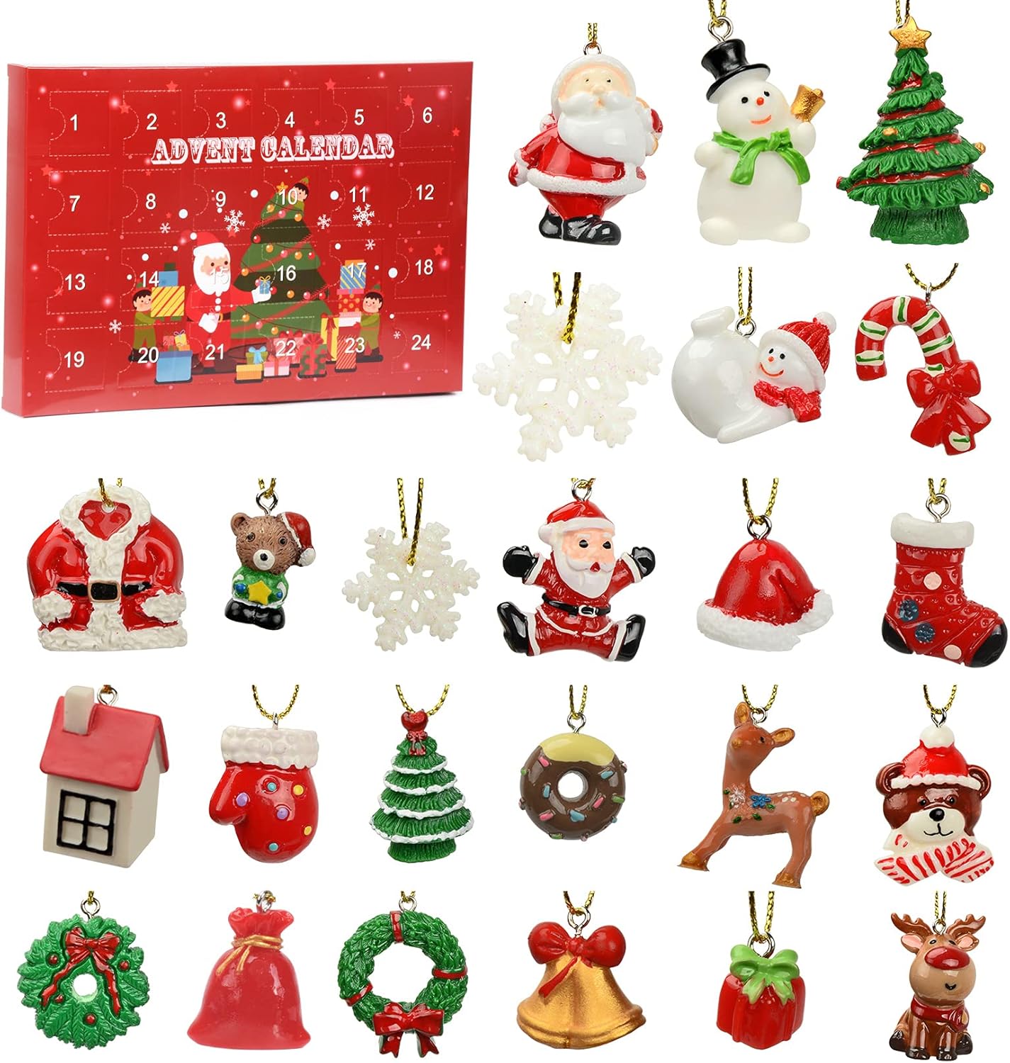 Cymax Advent Calendar 2022 24 Pcs Hanging Ornaments Pendants For cymax-advent-calendar-2022-24-pcs-hanging-ornaments-pendants-for