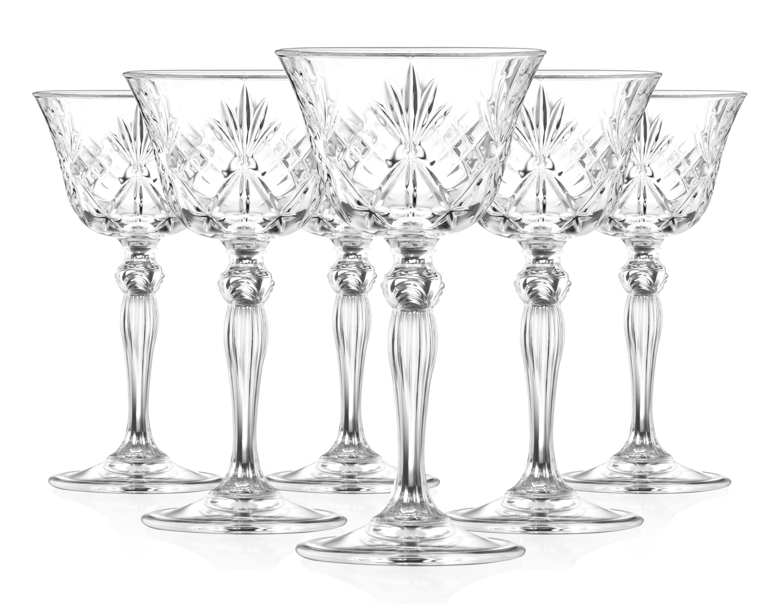 Snapklik.com : Coupette Cocktail Glasses - Coupe Martini Glass - Set Of ...