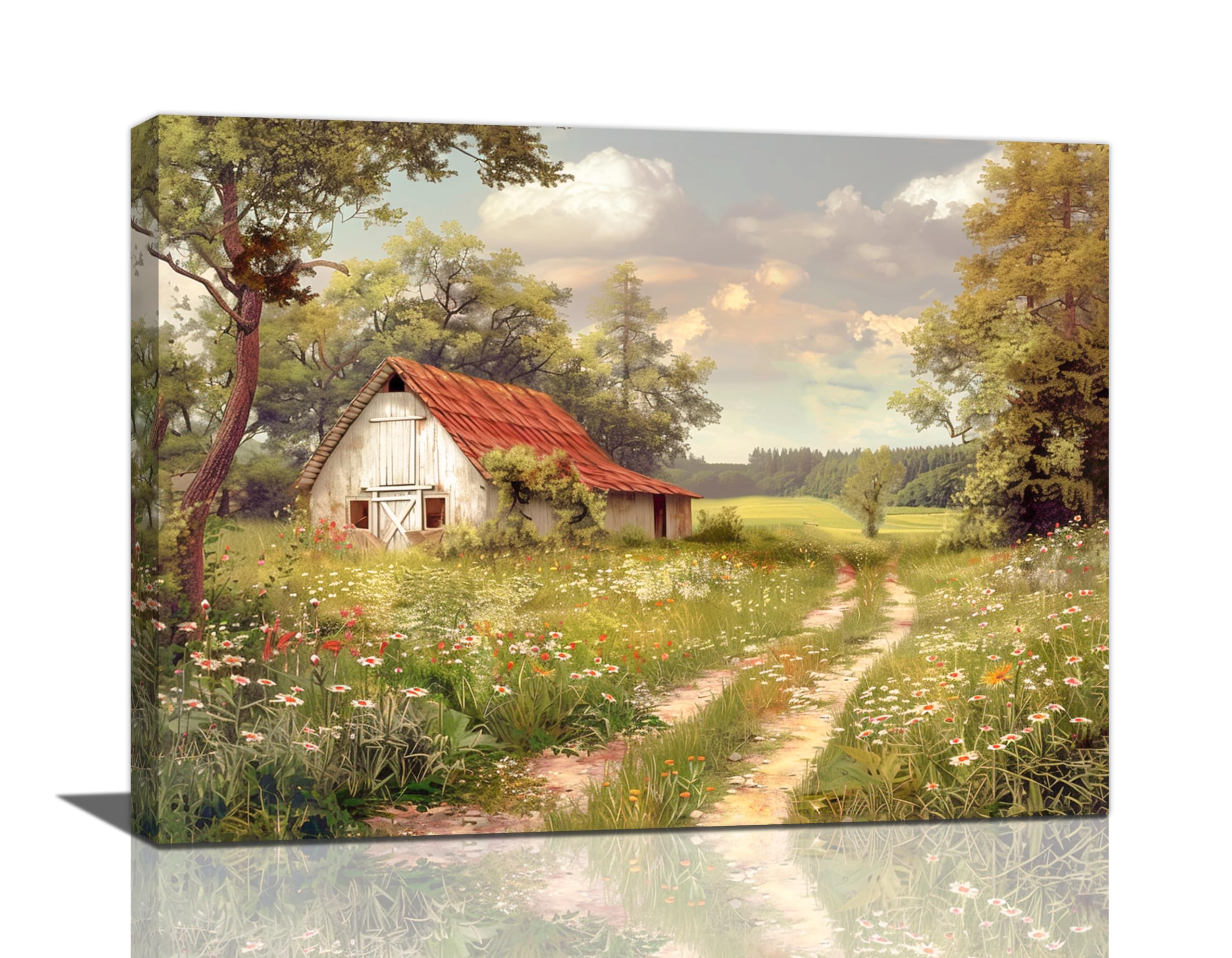 Rustic Home Old Paintings