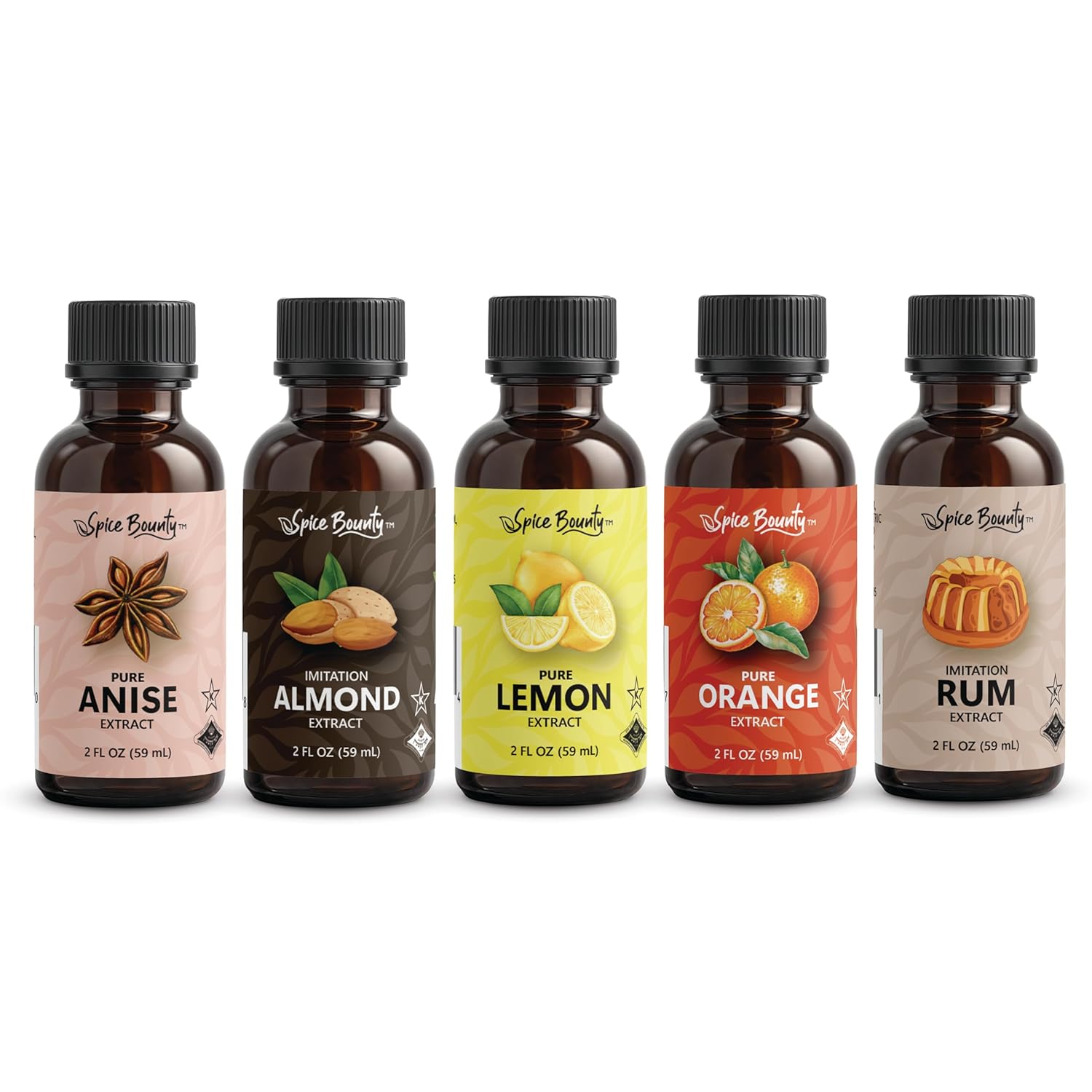 Amazon.com: Spice Bounty Extracts Variety Pack – 5 Flavors, 2 fl oz ...