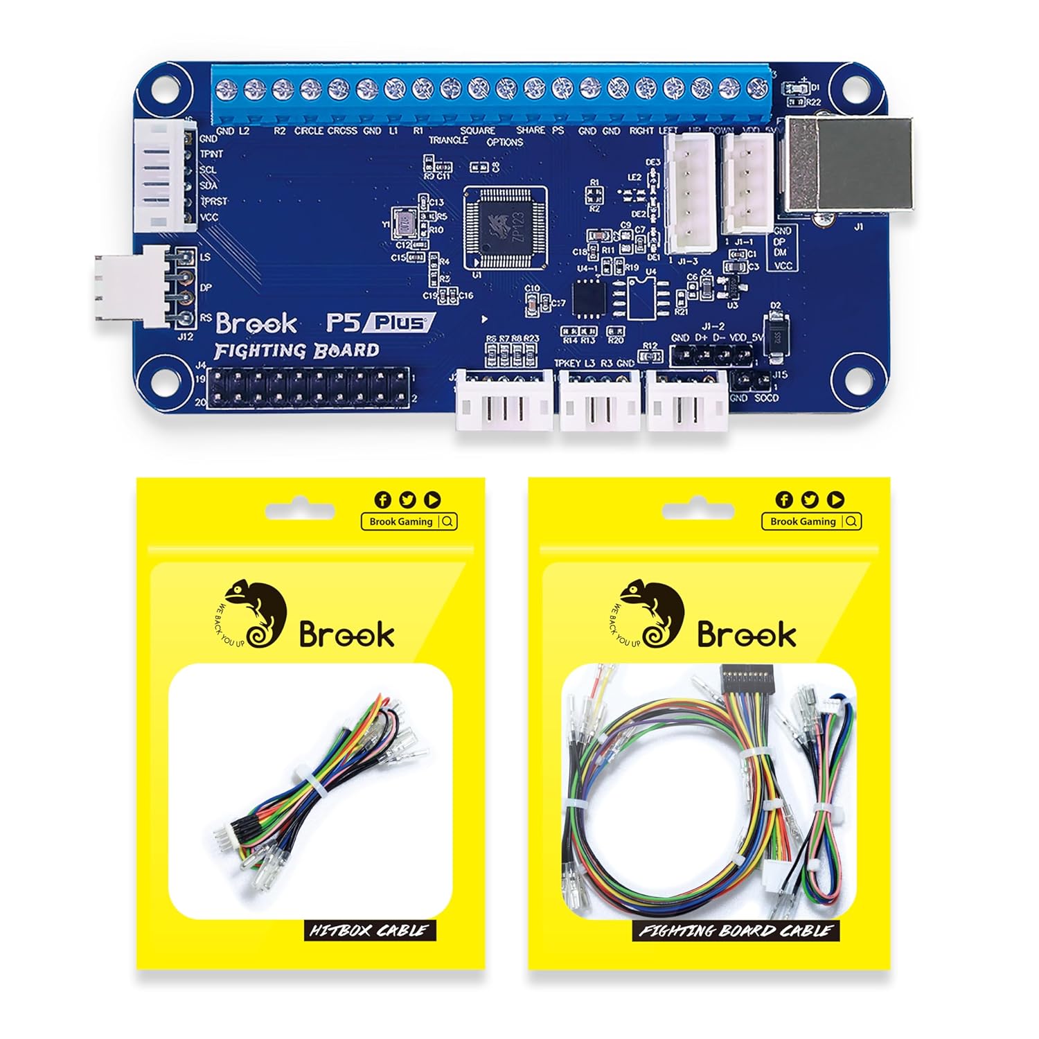 Amazon.com: Brook P5 Plus Fighting Board with a Sticker [Exclusive ...