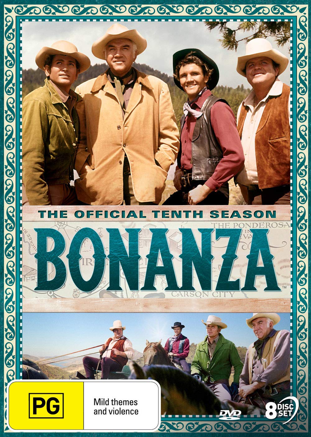 Amazon.co.jp: Bonanza: The Official Tenth Season [DVD] : DVD