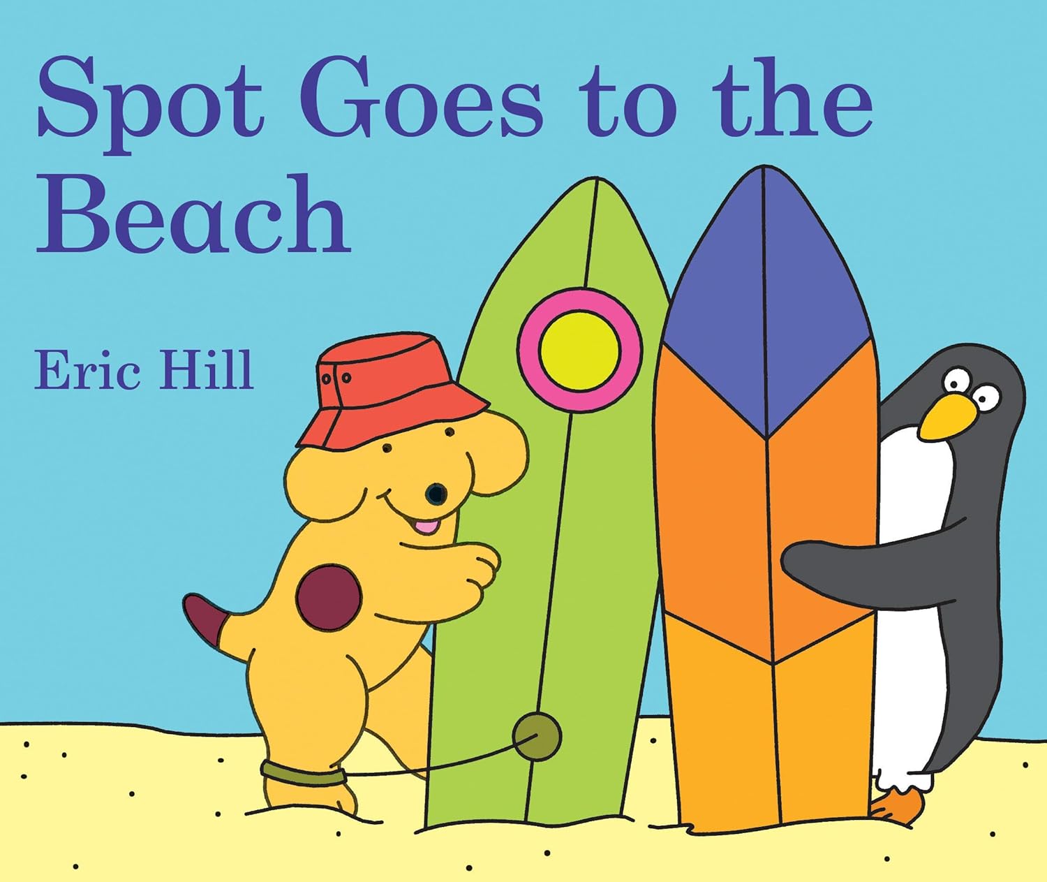Amazon.fr - Spot Goes to the Beach - Hill, Eric, Hill, Eric - Livres