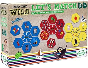 Shuffle Into The Wild Let's Match - Have Fun Creating These 5 Matching ...
