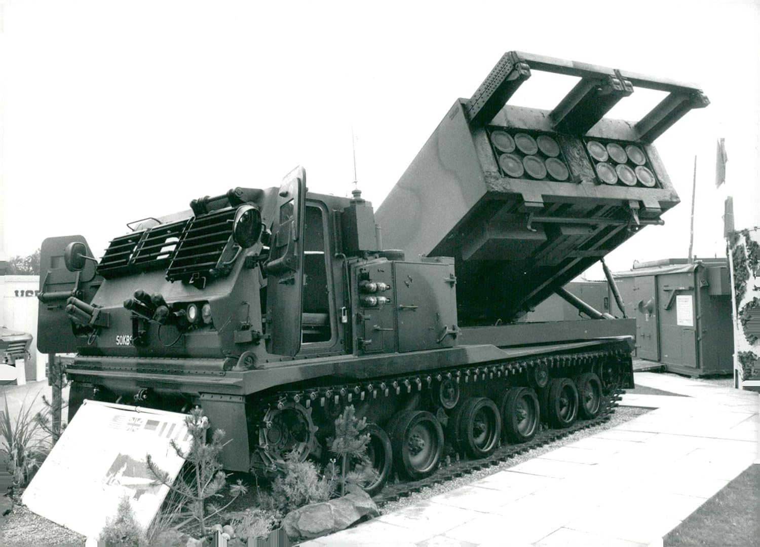 Amazon.com: Vintage photo of The M270 Multiple Launch Rocket System ...