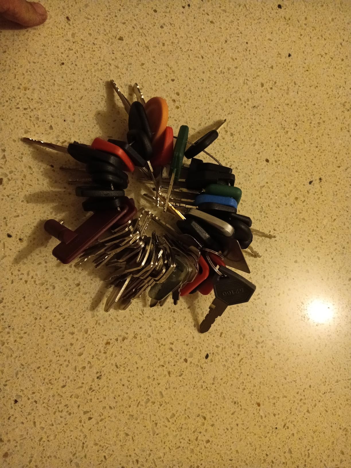 58 Heavy Equipment Keys Master Set for Bobcat Caterpillar Case JD ...