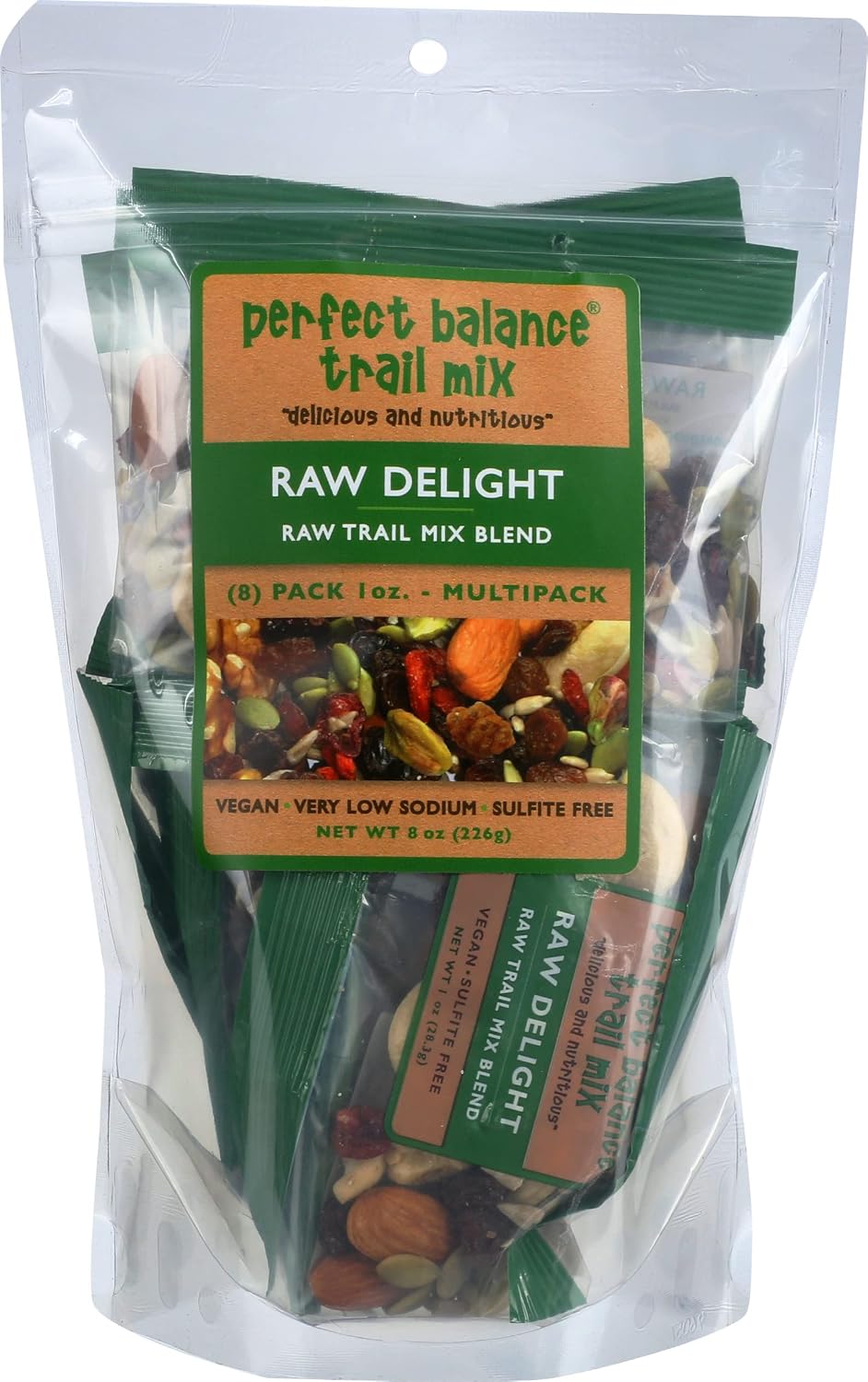 Amazon.com: PERFECT BALANCE TRAIL MIX Raw Delight Trail Mix, 8 OZ ...