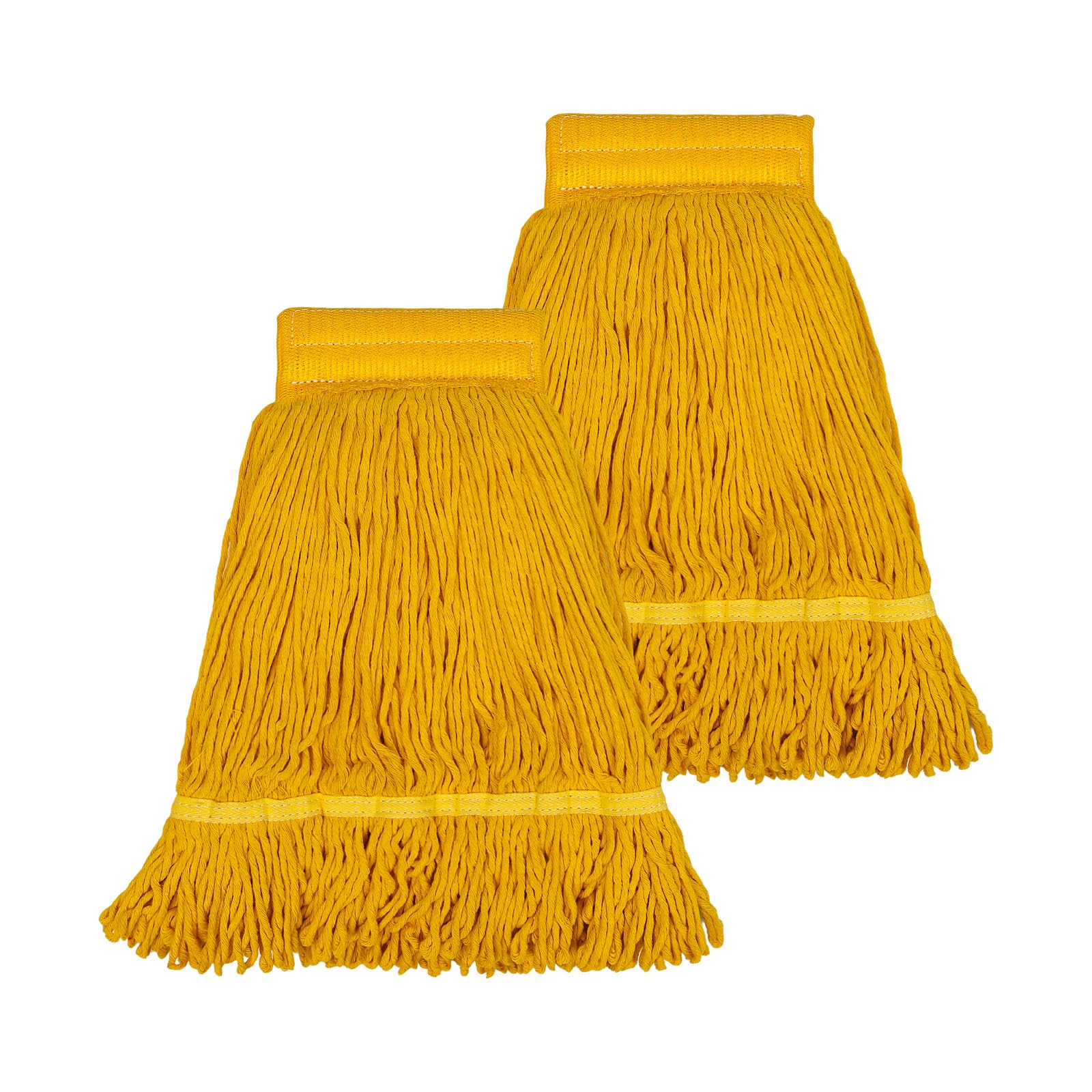 Snapklik.com : Pack Of 2 Heavy Duty Commercial Mop Head Replacement ...