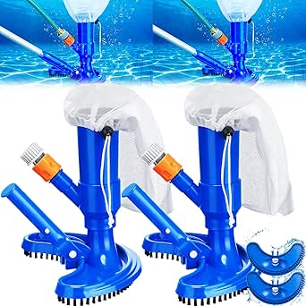 Amazon.co.jp: HOBIVA Portable Swimming Pool Vacuum Handheld Jet ...