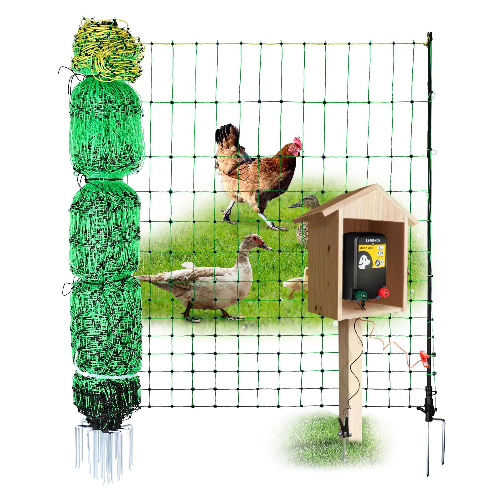 Electrified Chicken Fence