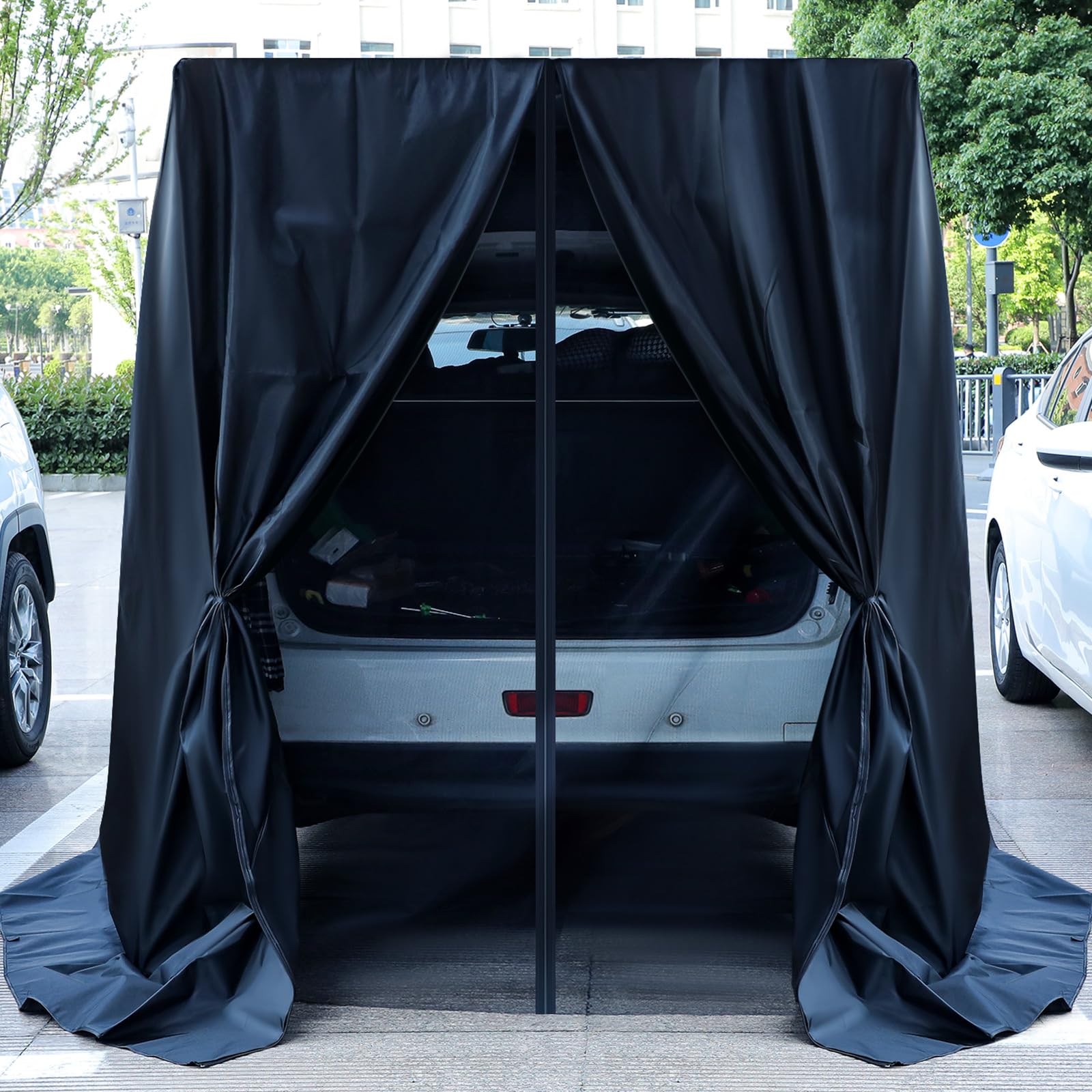 Amazon.com : SUV Tailgate Tent Privacy Shelter Waterproof Portable ...